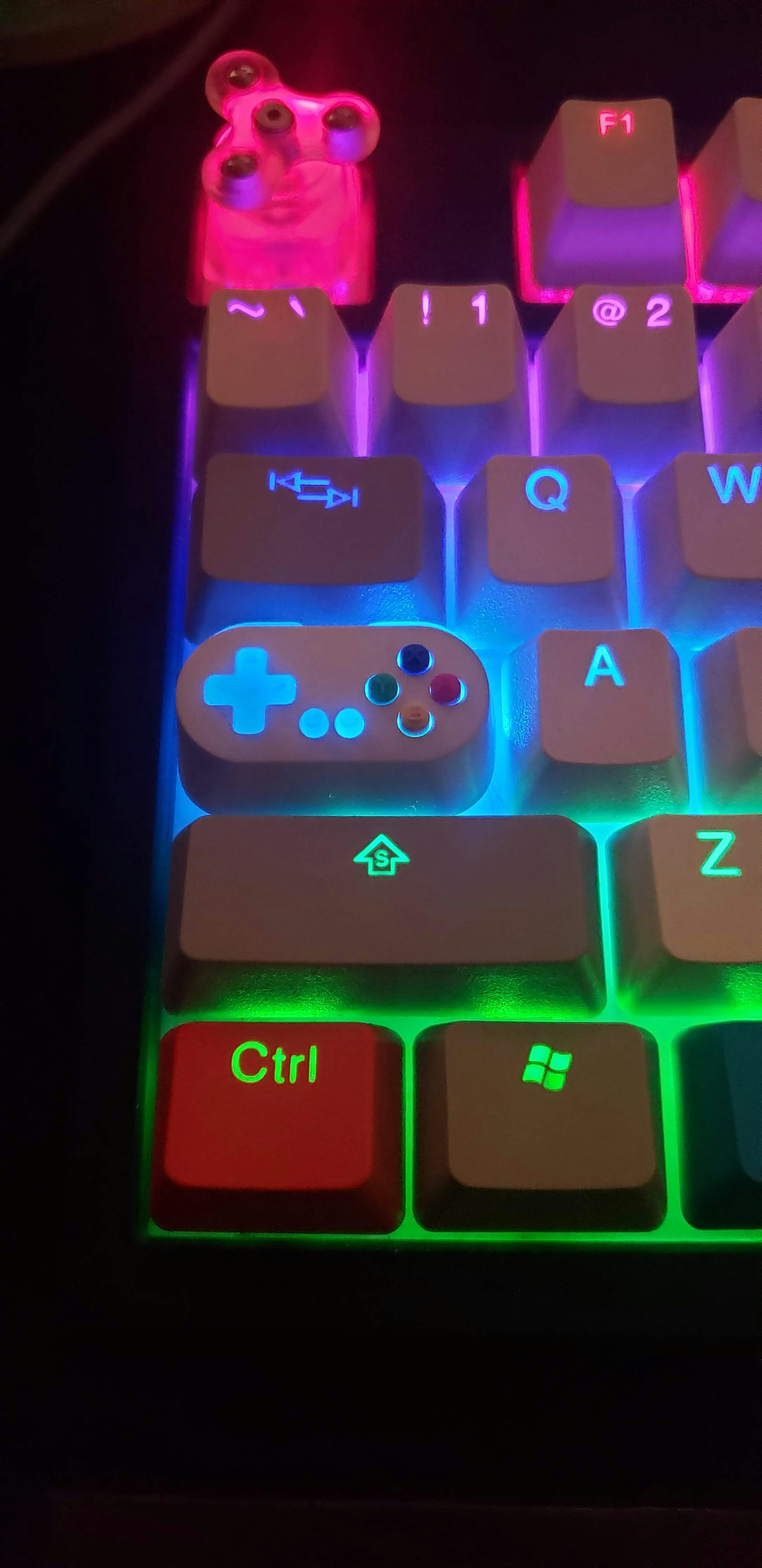 Holyoops Gamepad Aluminum Artisan Keycap | Mechanical Keyboards ...