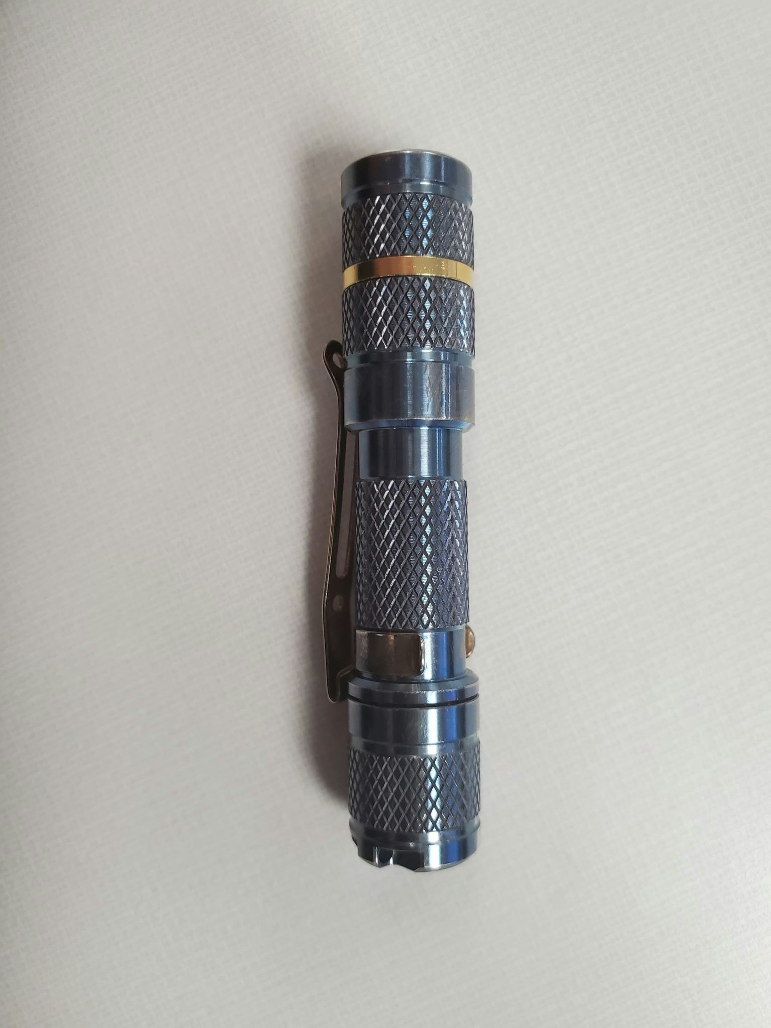 Drop Blue Titanium AAA Flashlight Photos | Drop