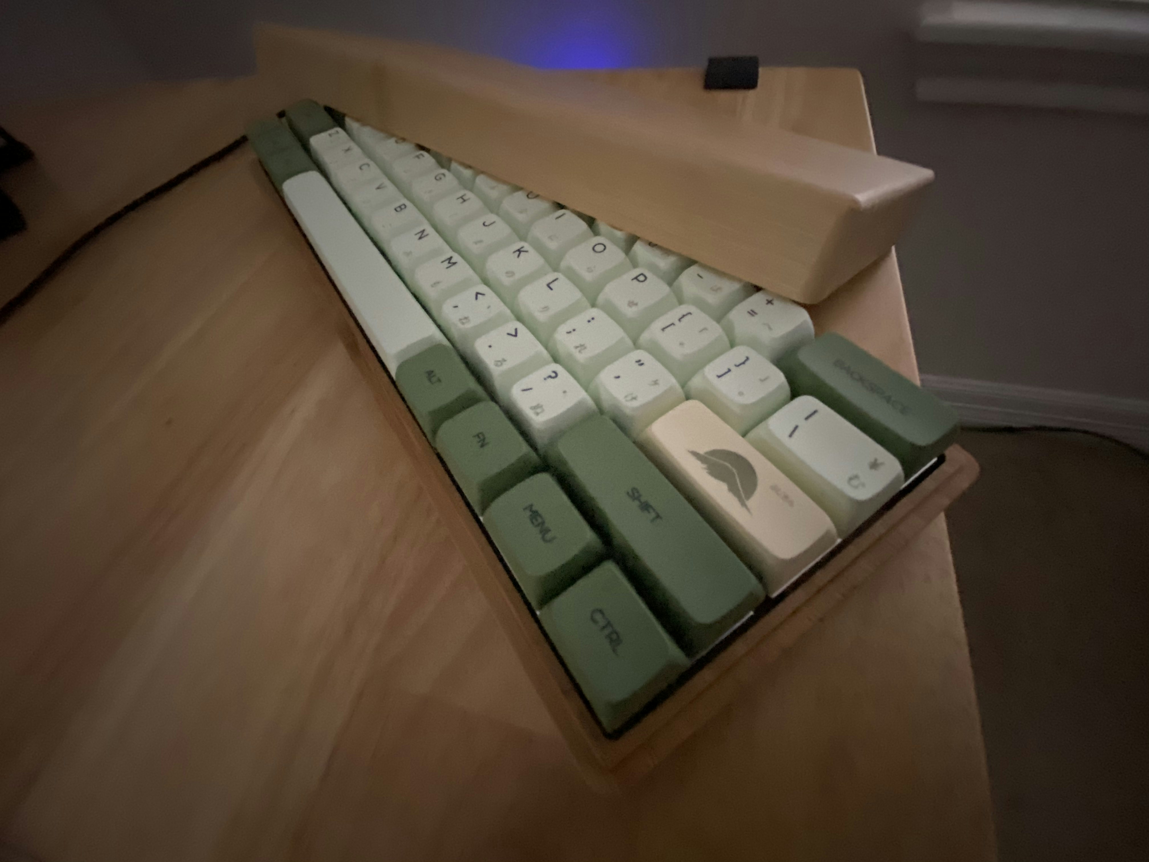 GKs XDA V2 Dye-Subbed PBT Matcha Keycap Set | XDA Profile Keycaps | Drop