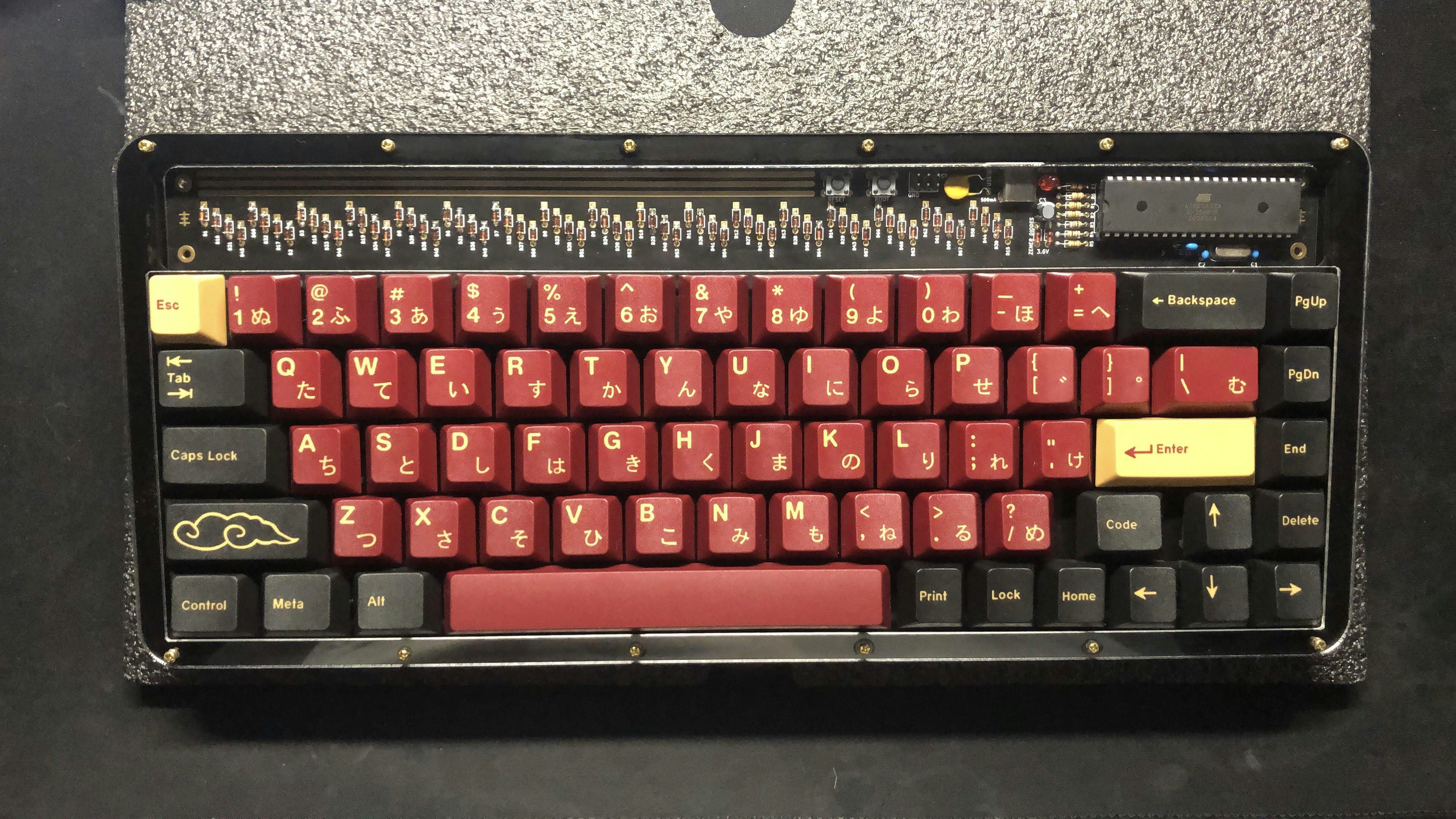 Samurai keycaps with Discipline v1 | Drop