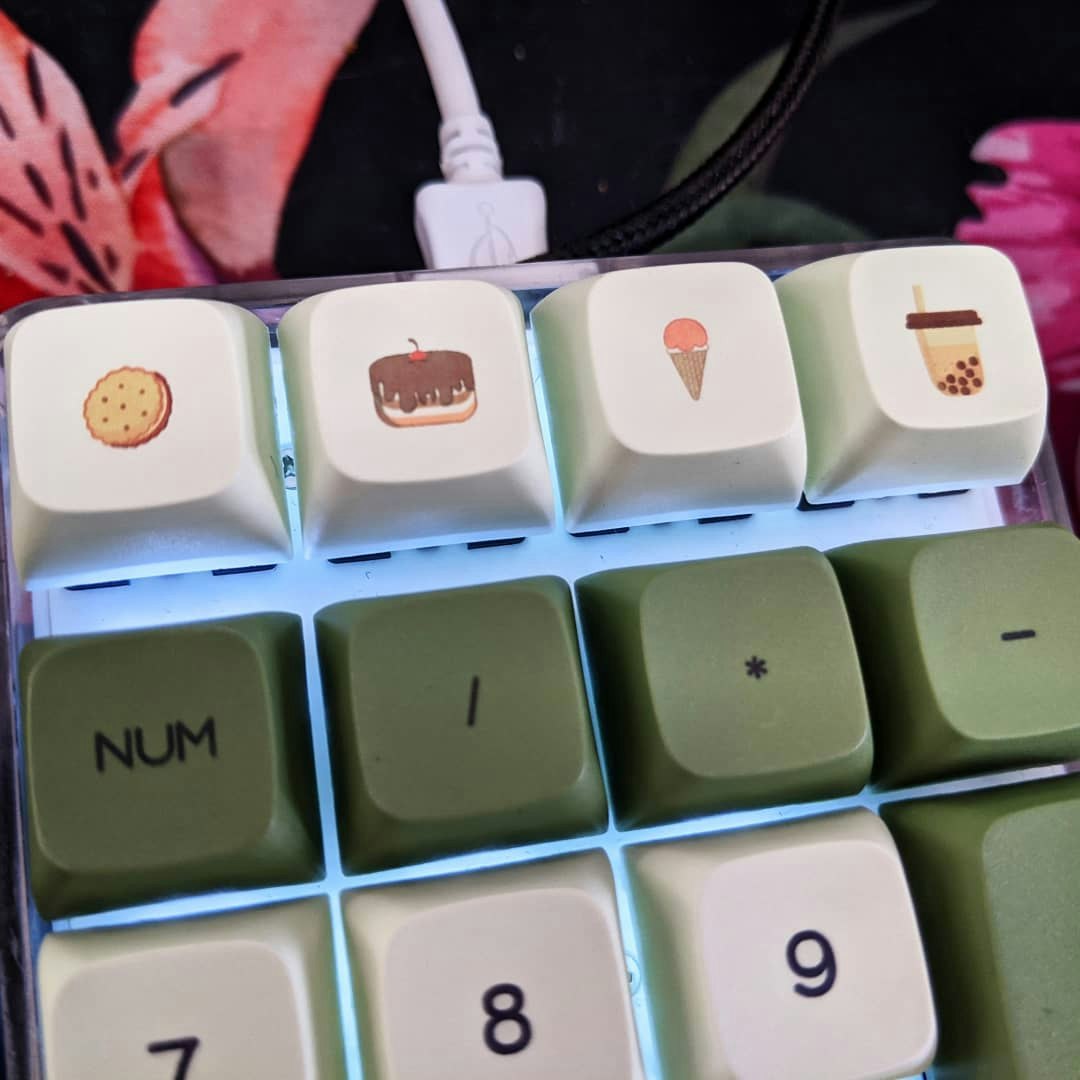 GKs XDA V2 Dye-Subbed PBT Matcha Keycap Set | Price & Reviews | Drop