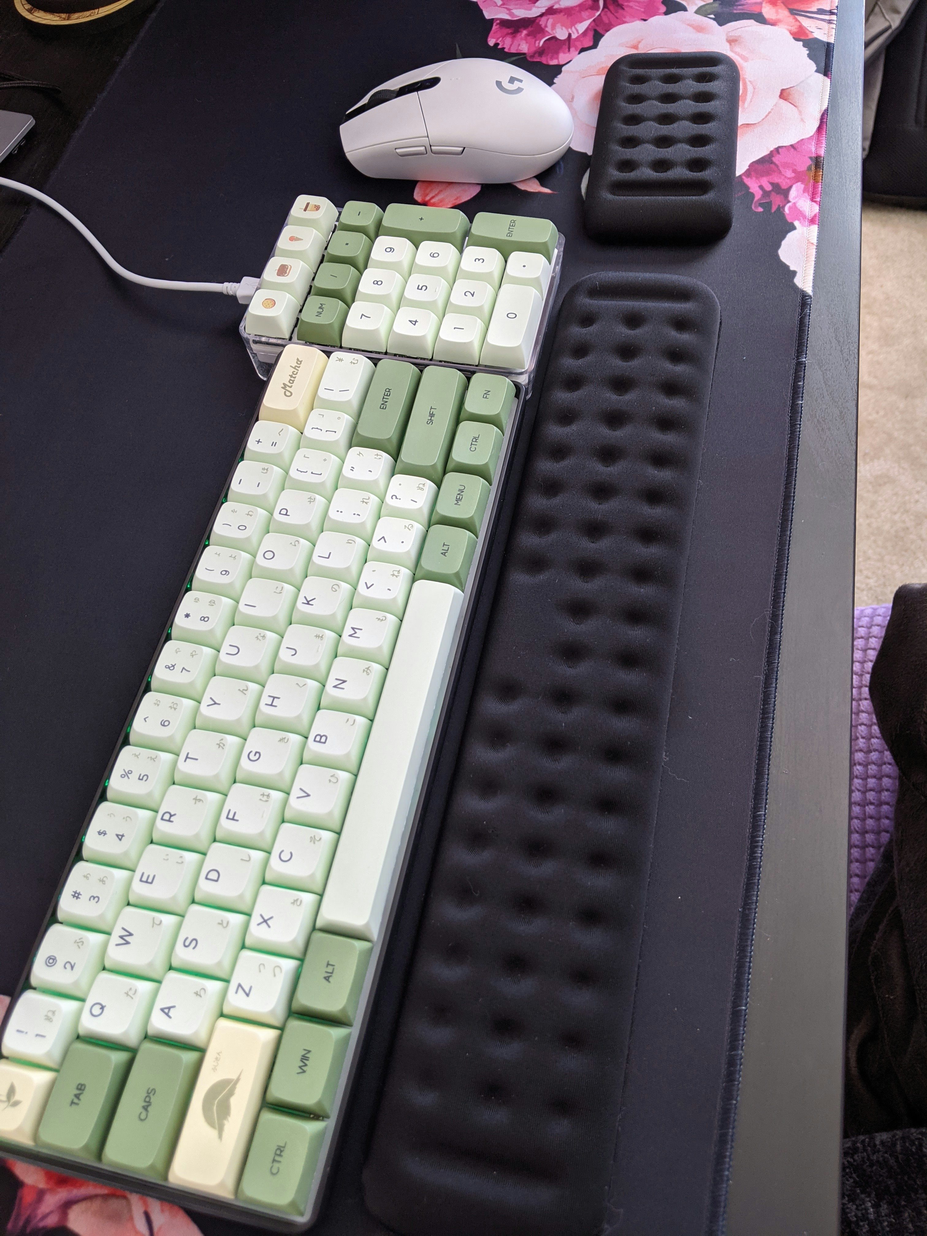 GKs XDA V2 Dye-Subbed PBT Matcha Keycap Set | XDA Profile Keycaps | Drop