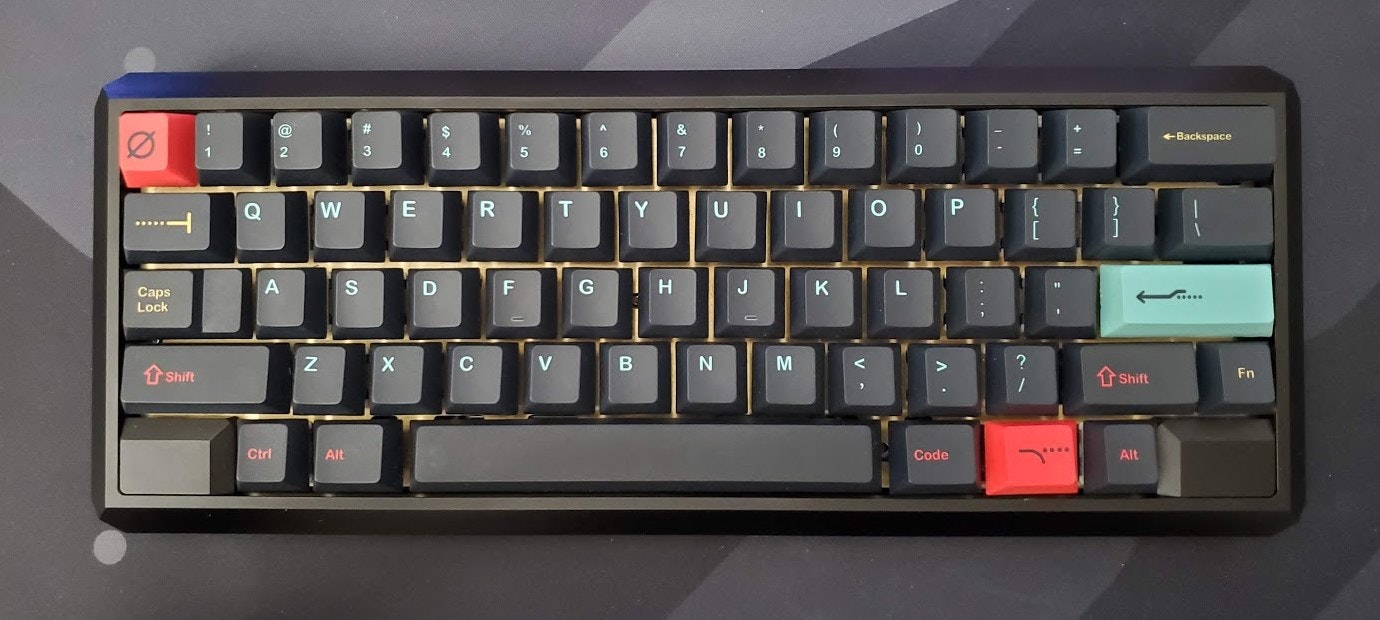 Modified HHKB layout. It actually worked! | Drop