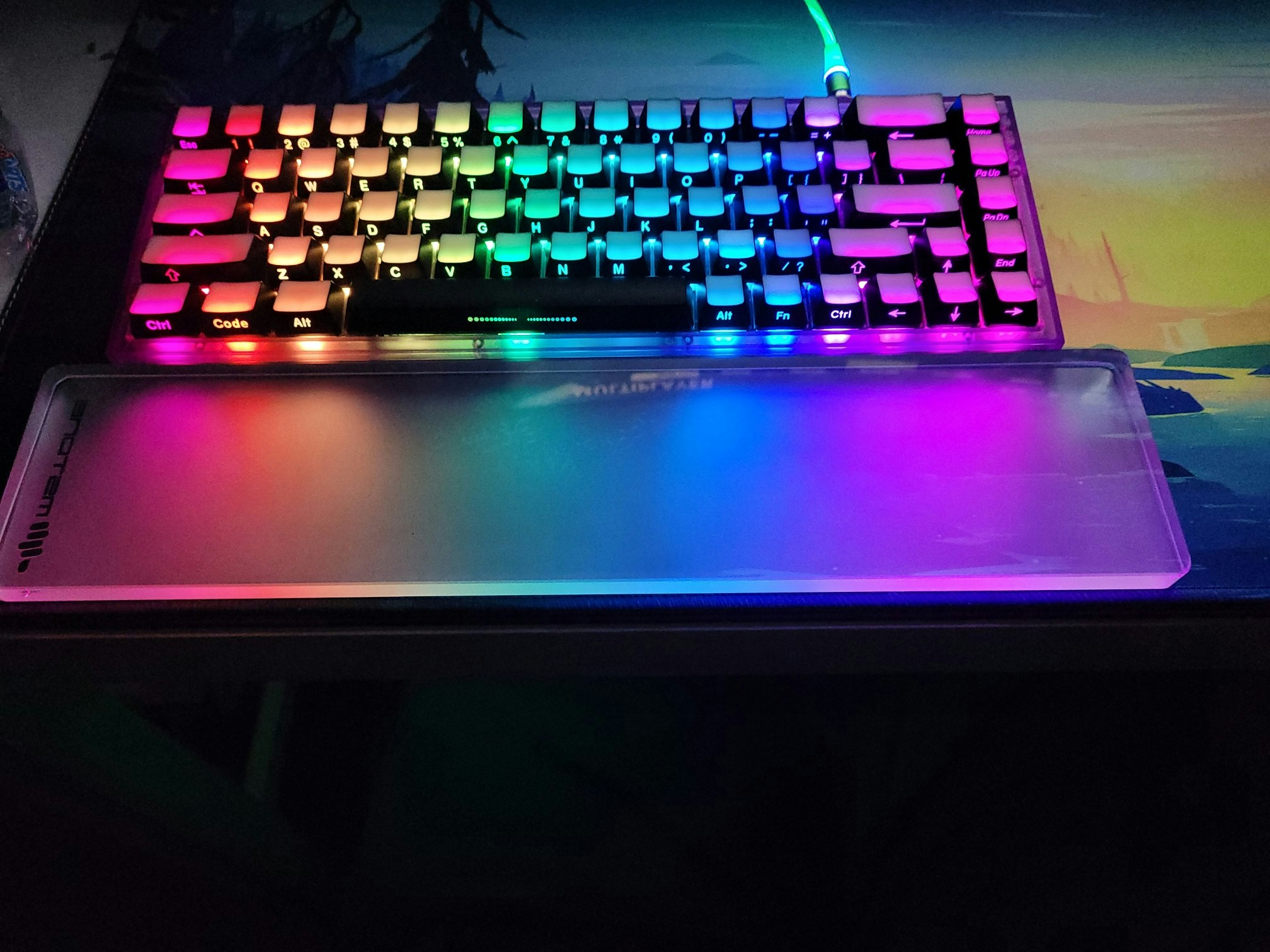 Artifact Bloom Series Keycap Set: Glow | Mechanical Keyboards | Keycaps ...
