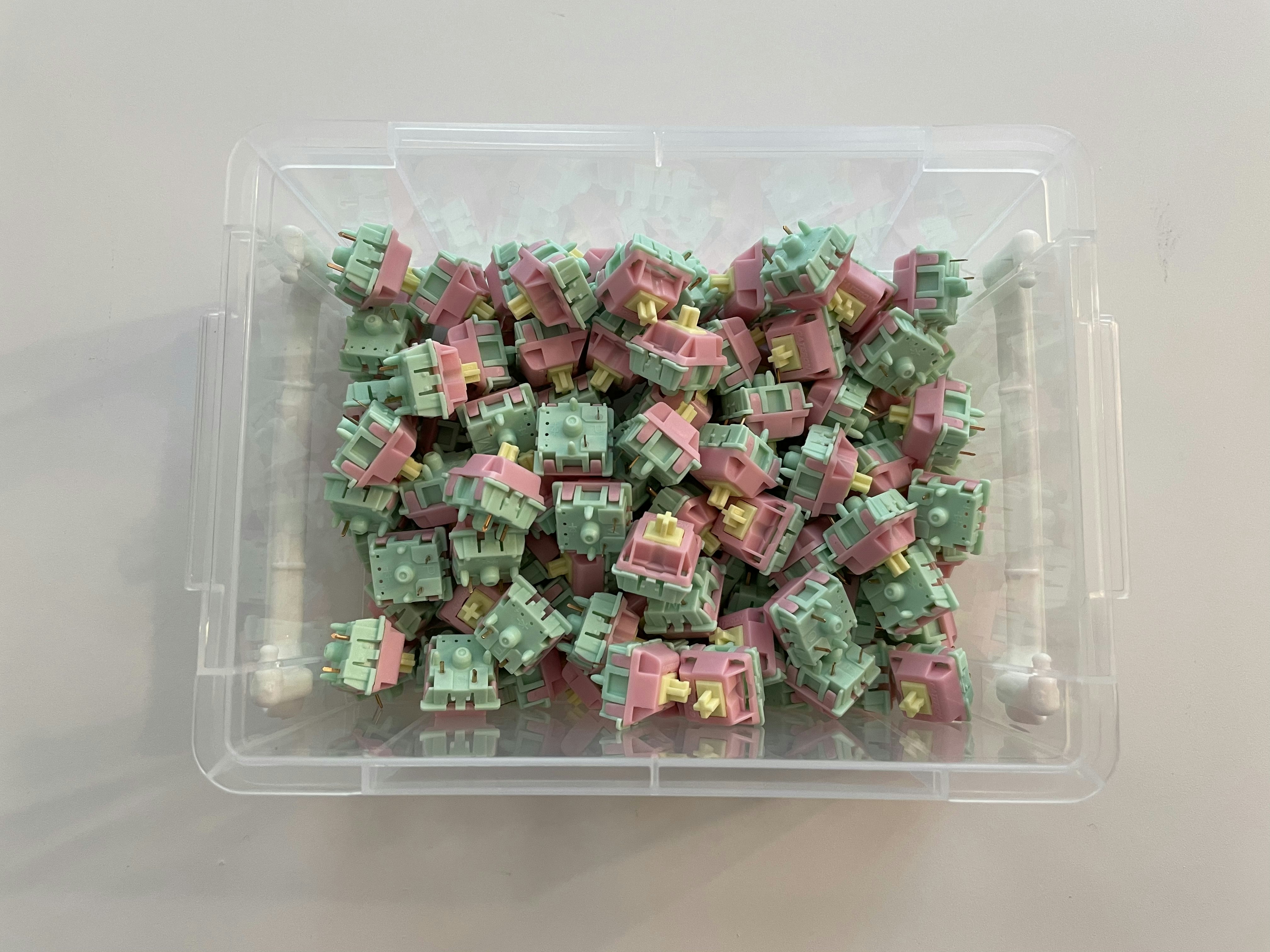 Keyfirst Cream Linear Custom Mechanical Switch | Mechanical Keyboards ...