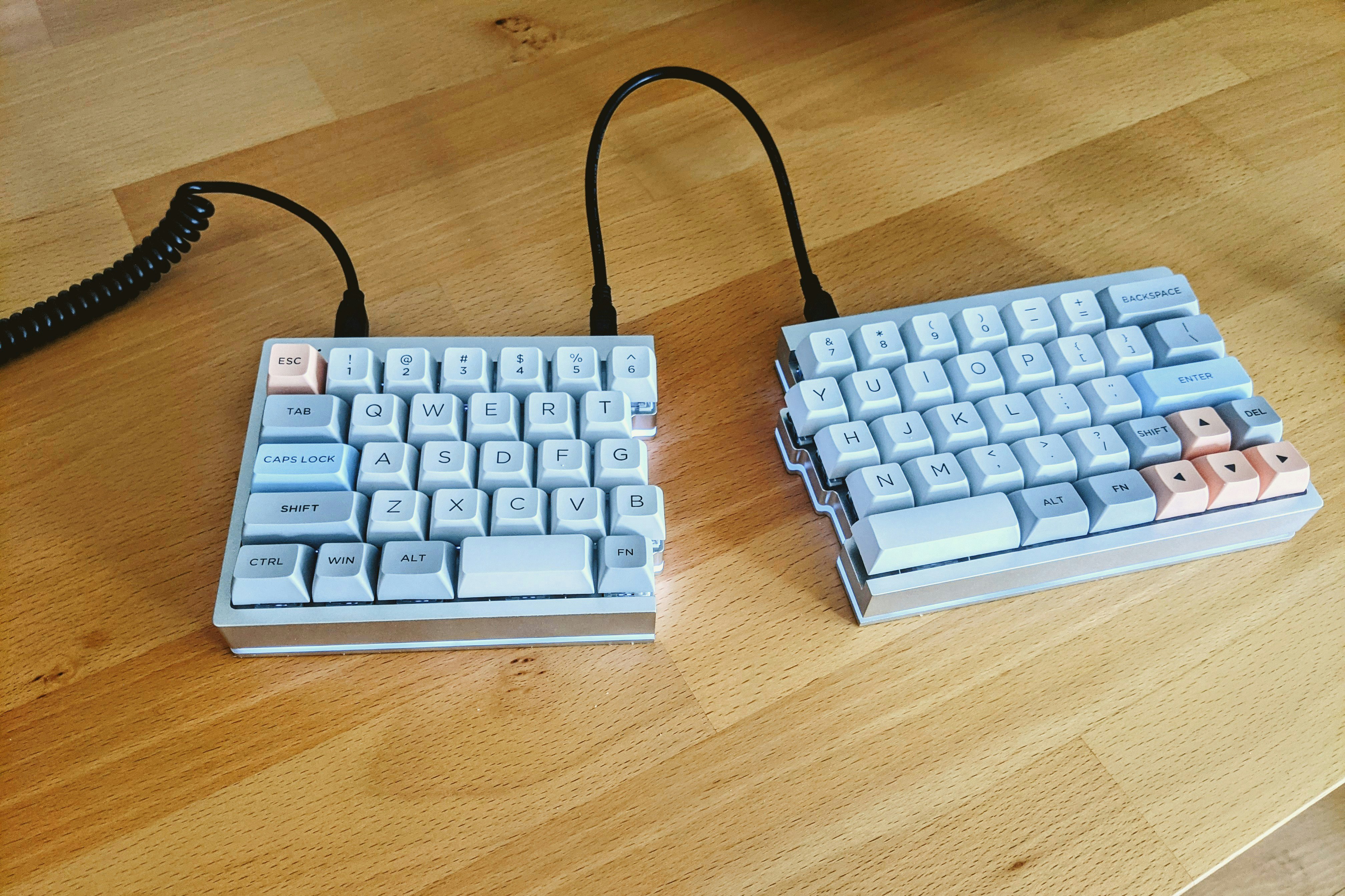 YMDK Split 64 Hot-Swappable Mechanical Keyboard Kit | Mechanical Keyboards | Custom Layout ...