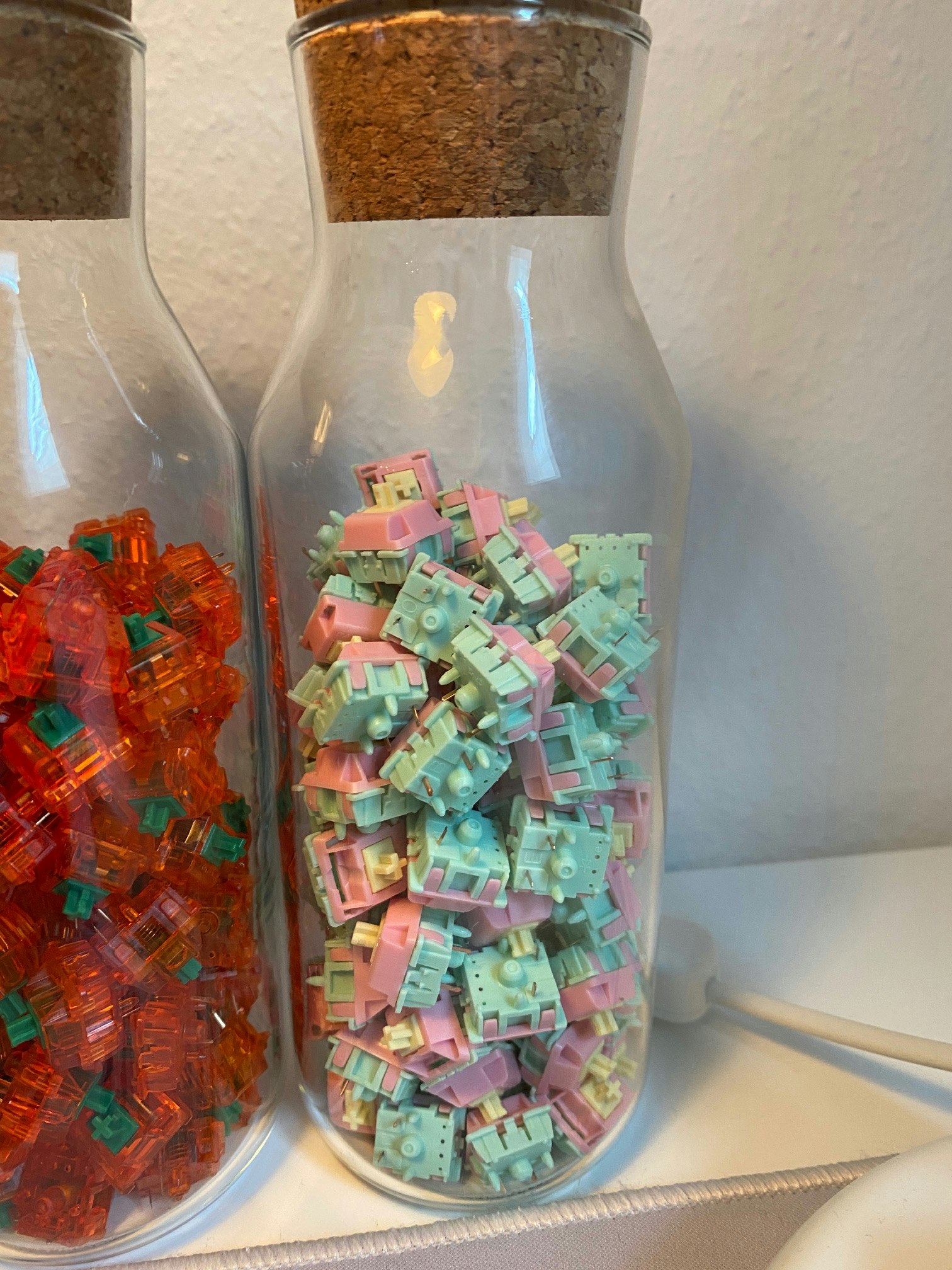 Keyfirst Cream Linear Custom Mechanical Switch | Linear Switches | Drop