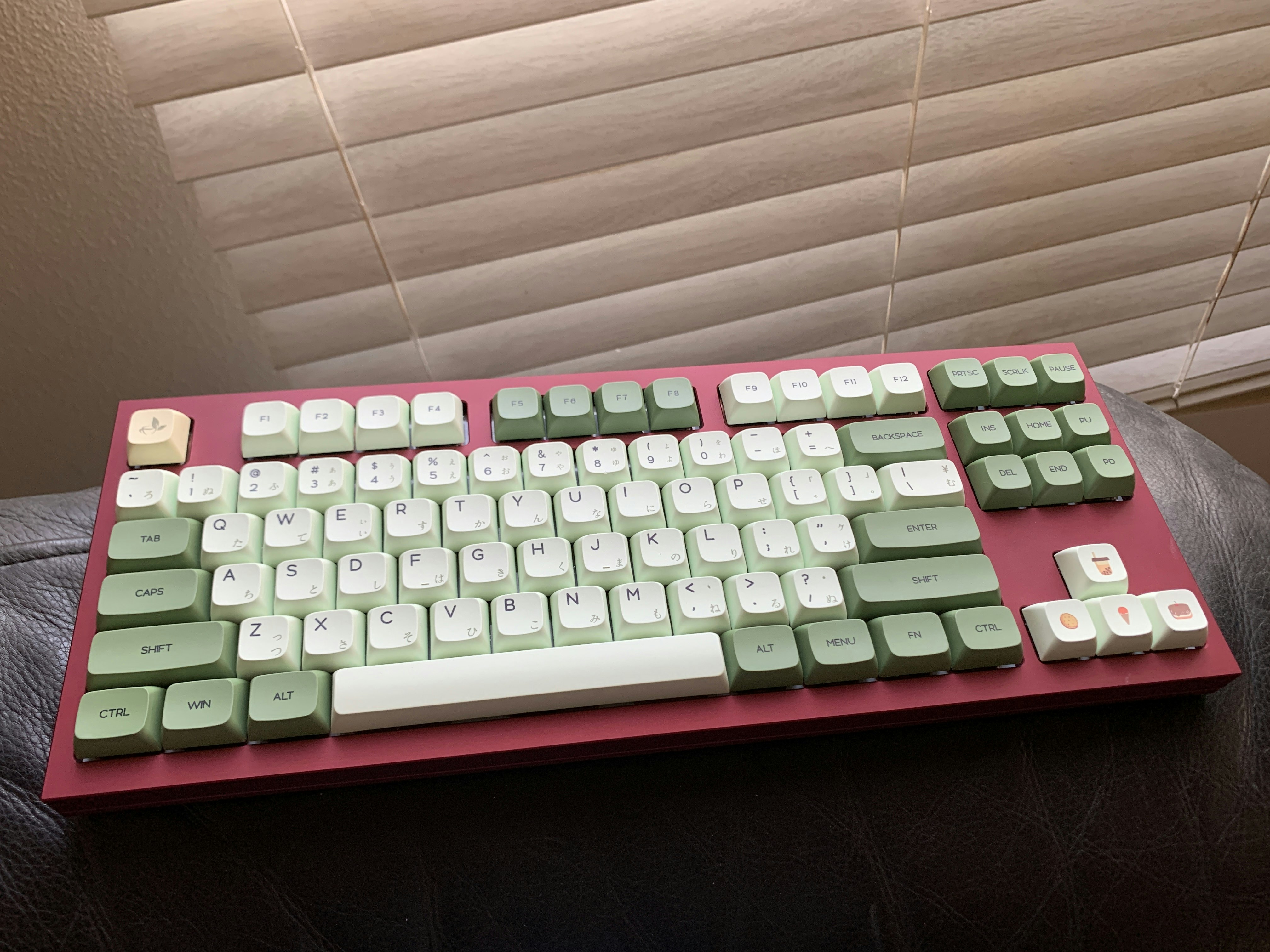 GKs XDA V2 Dye-Subbed PBT Matcha Keycap Set | Price & Reviews | Drop