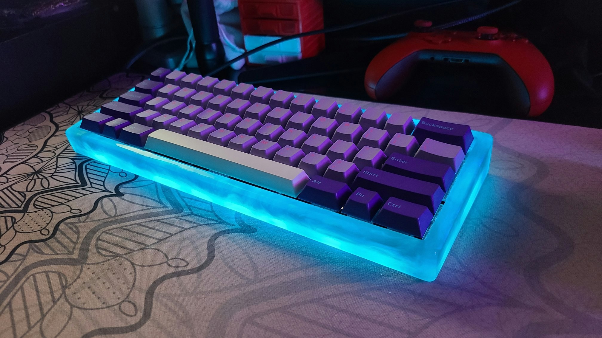 NPKC High-Profile Resin 60% Keyboard Case Photos | Drop