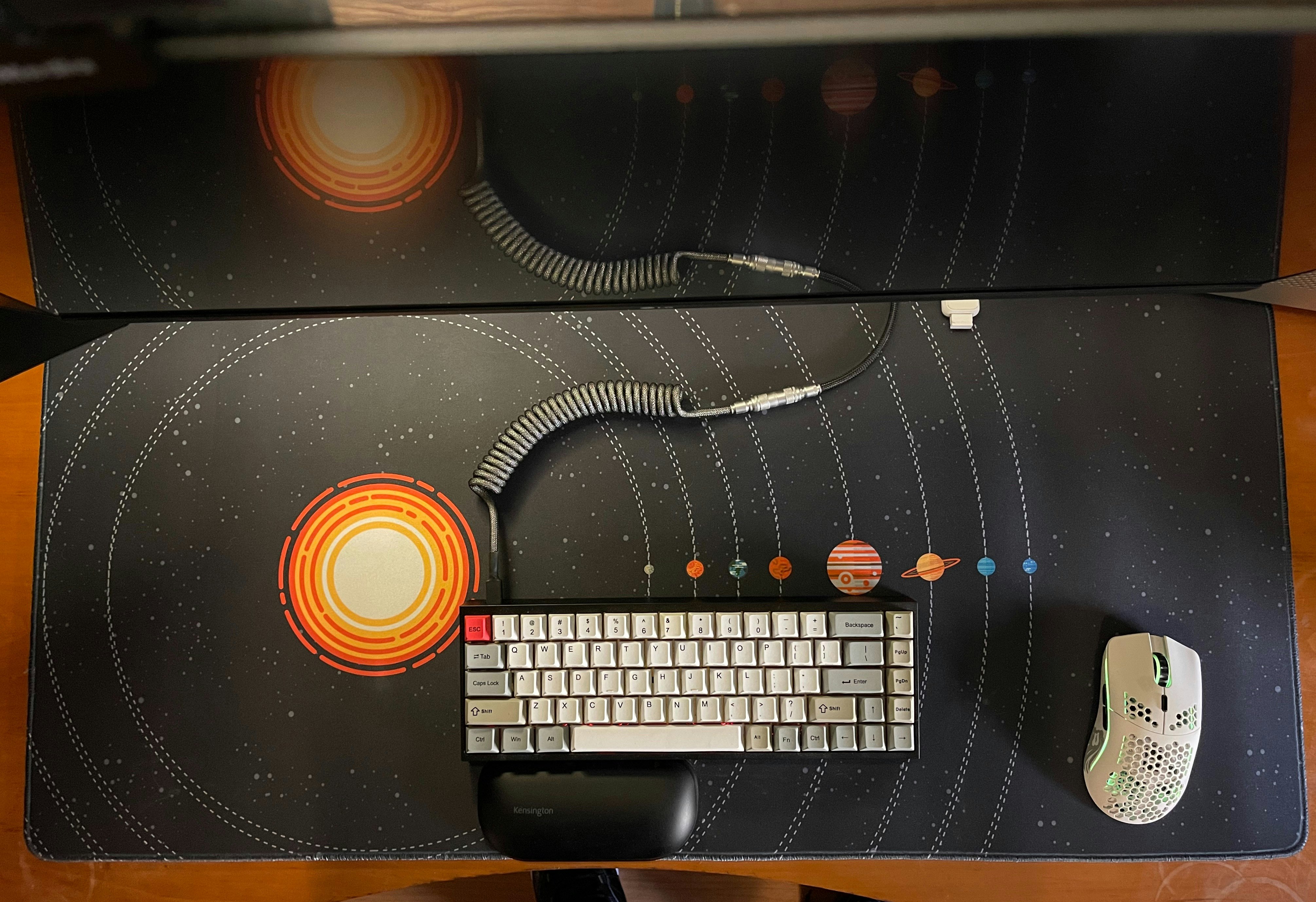 Chenyi Solar System Stitched Cloth Desk Mat | Battlestations | Desk ...