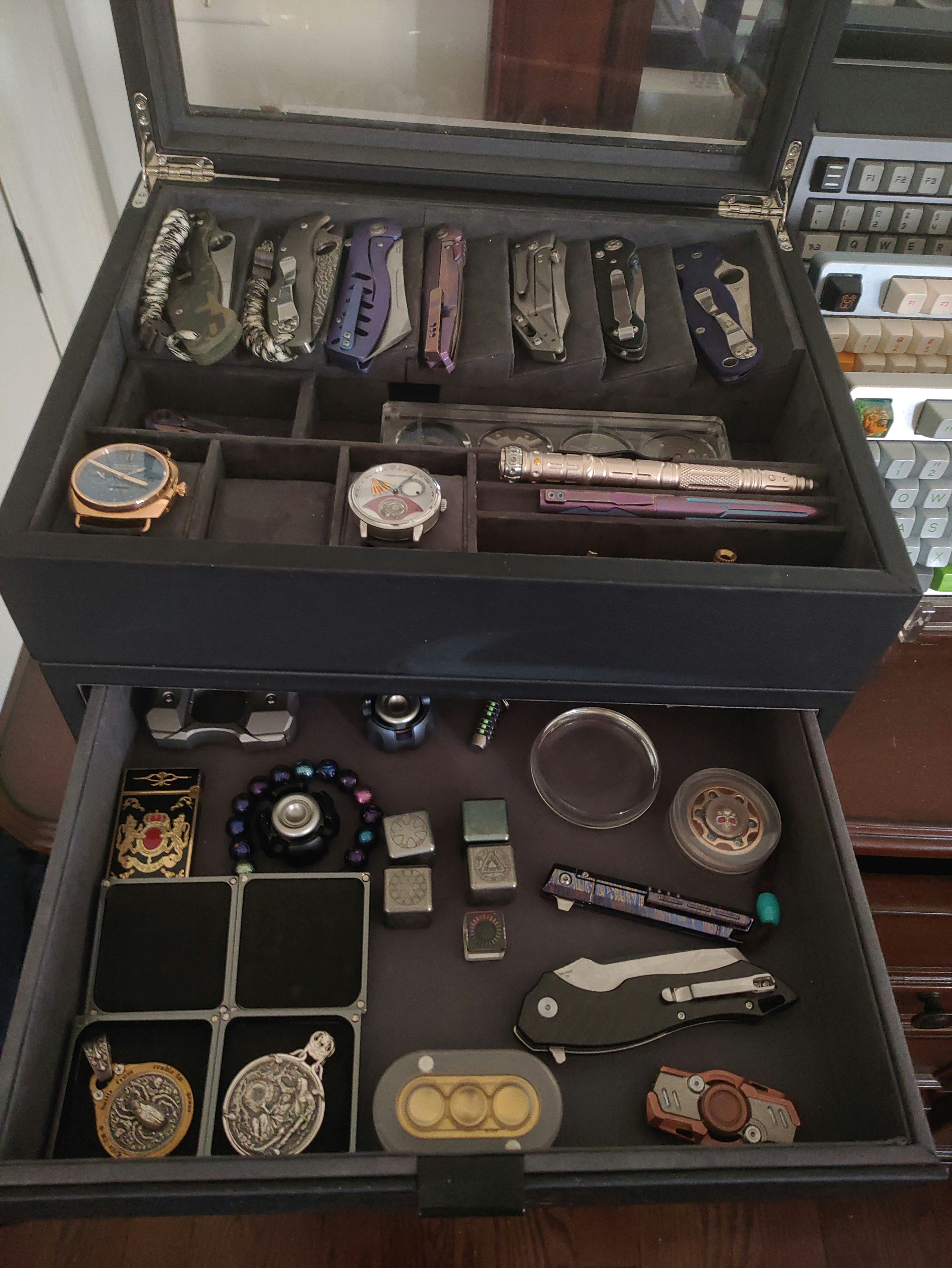 Drop Cache Display Valet Storage Drawer | Containers