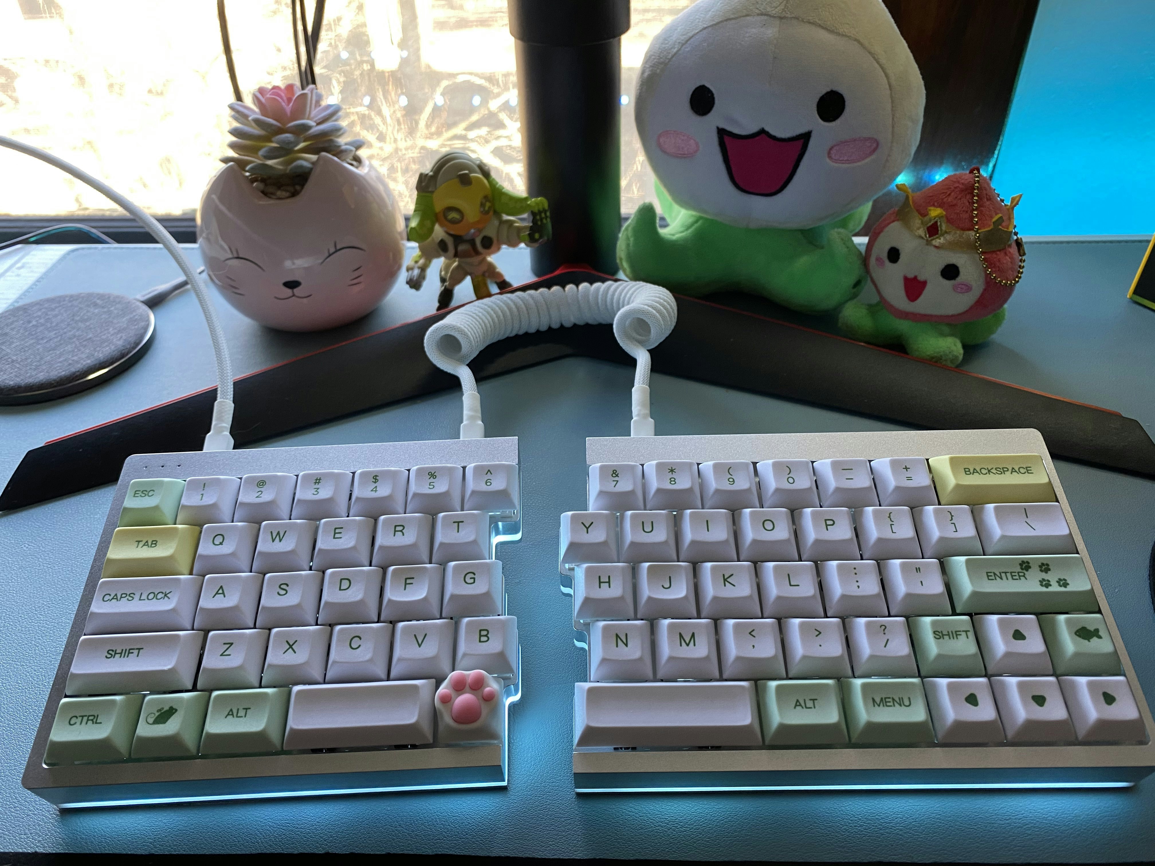 YMDK Split 64 Hot-Swappable Mechanical Keyboard Kit | Mechanical Keyboards | Custom Layout ...