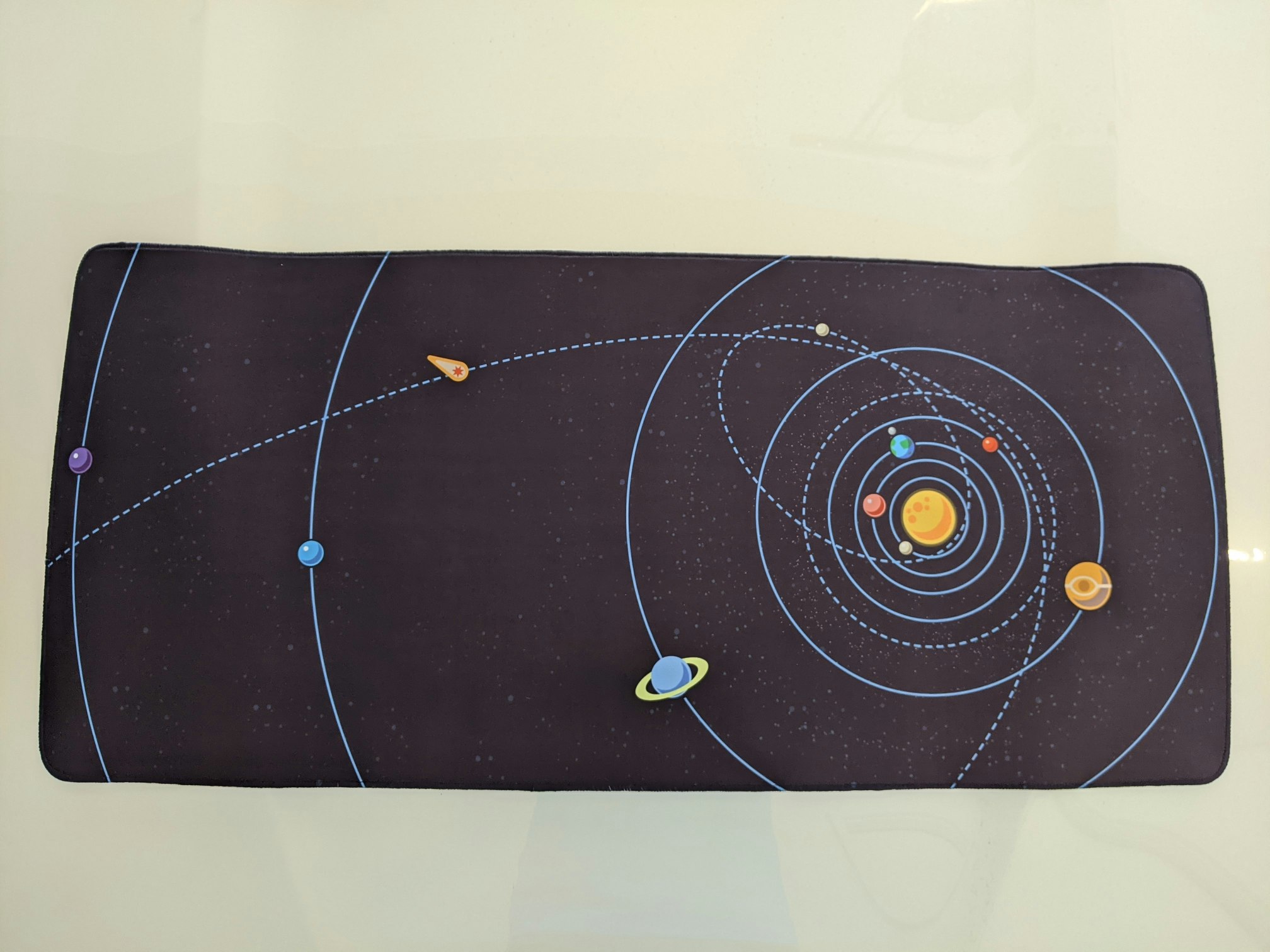 Chenyi Solar System Stitched Cloth Desk Mat | Battlestations | Desk ...