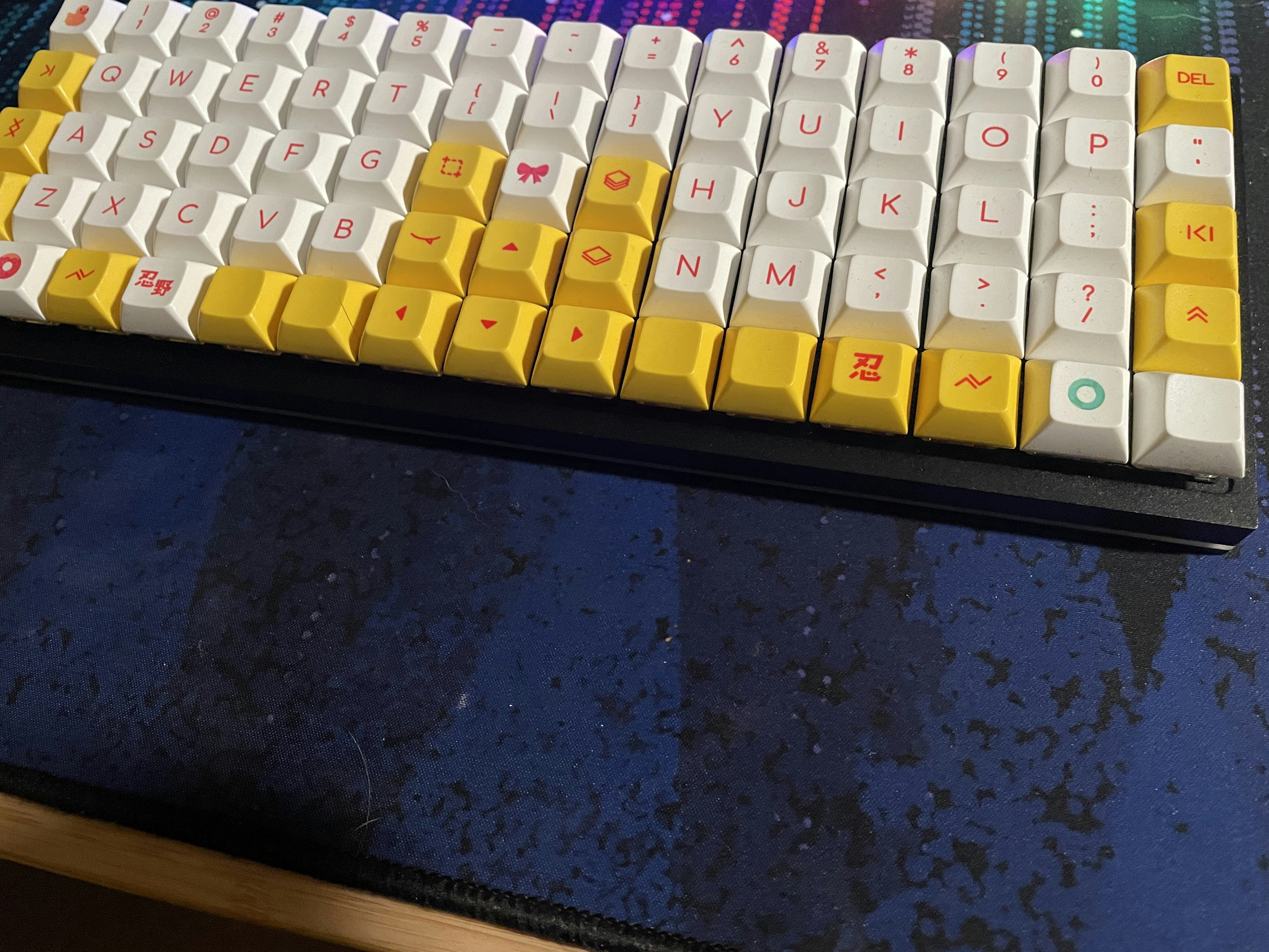 ID75 Hot-Swappable Ortholinear Keyboard Kit | Mechanical Keyboards ...