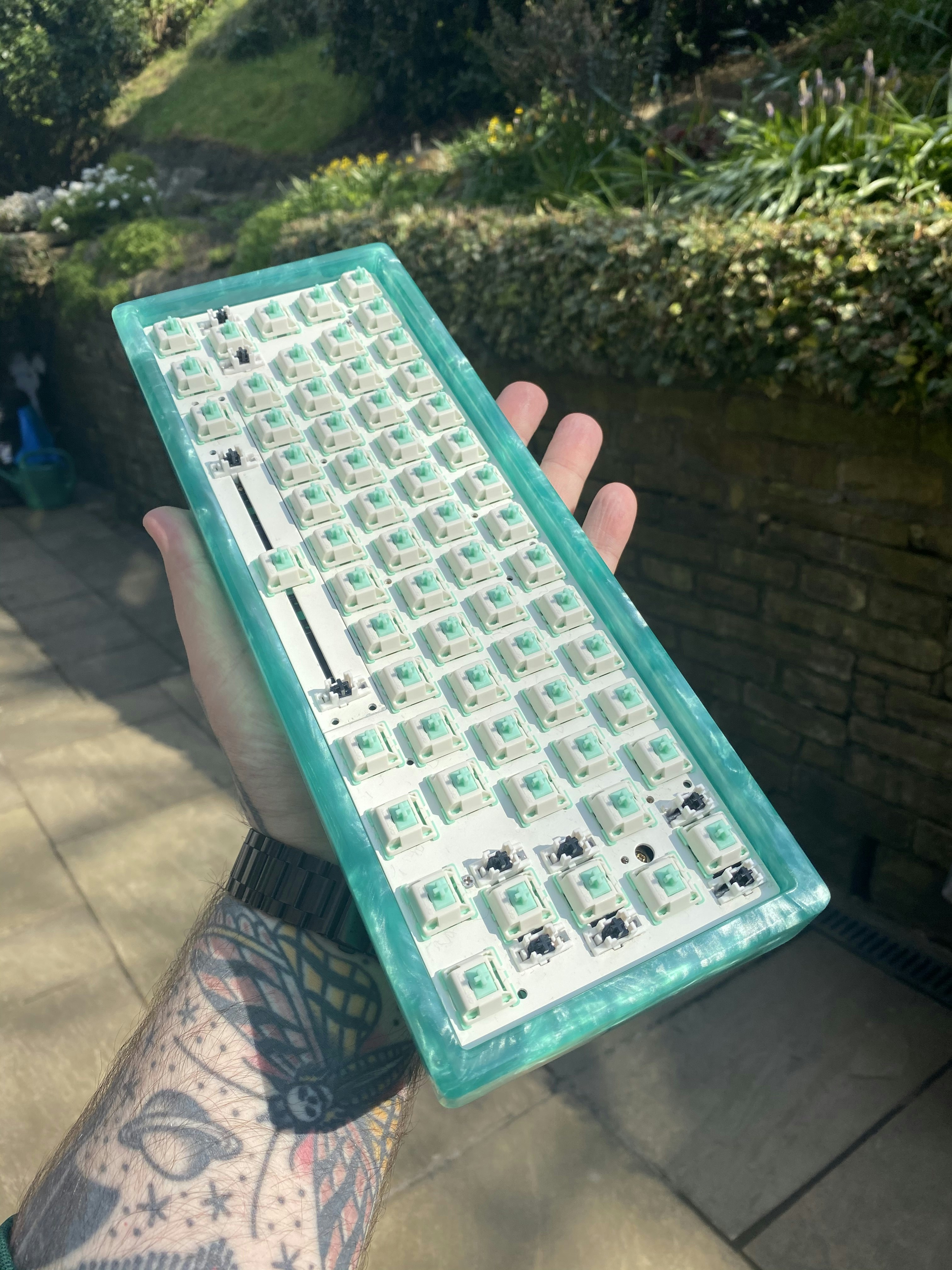 NPKC High-Profile Resin 60% Keyboard Case | Mechanical Keyboards ...