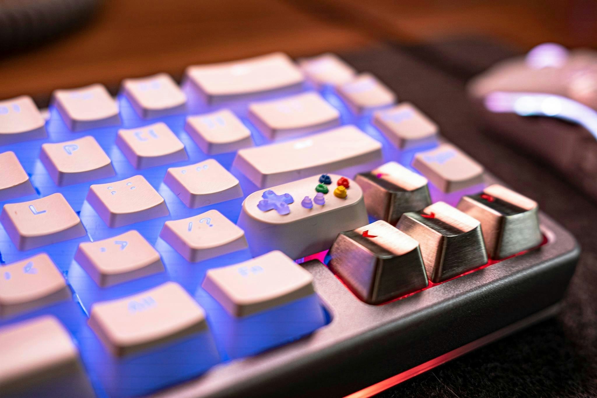 Holyoops Gamepad Aluminum Artisan Keycap | Mechanical Keyboards ...