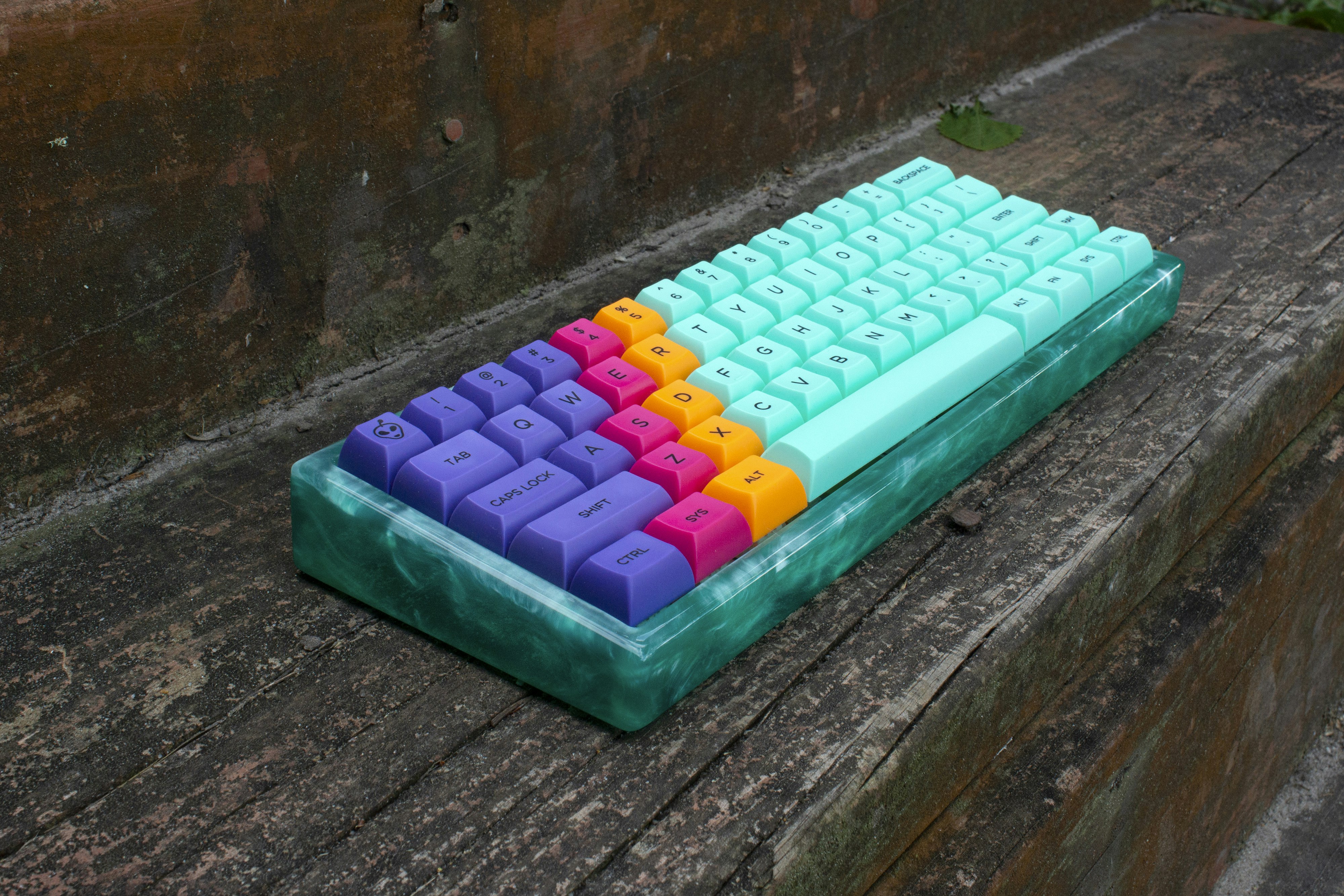 NPKC High-Profile Resin 60% Keyboard Case | Mechanical Keyboards ...