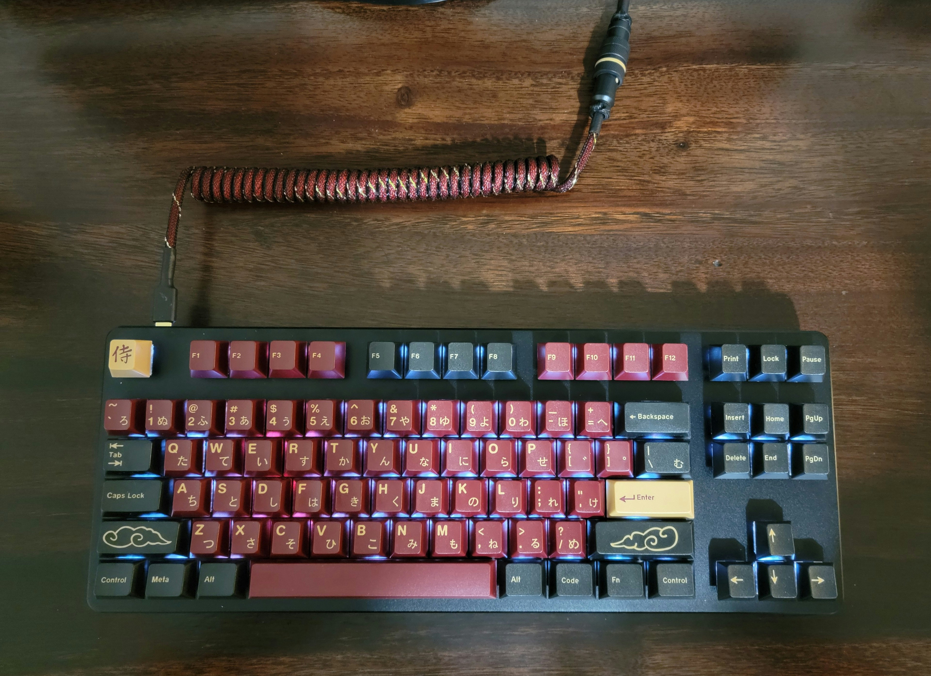 Drop + RedSuns GMK Red Samurai Keycap Set | Mechanical Keyboards ...