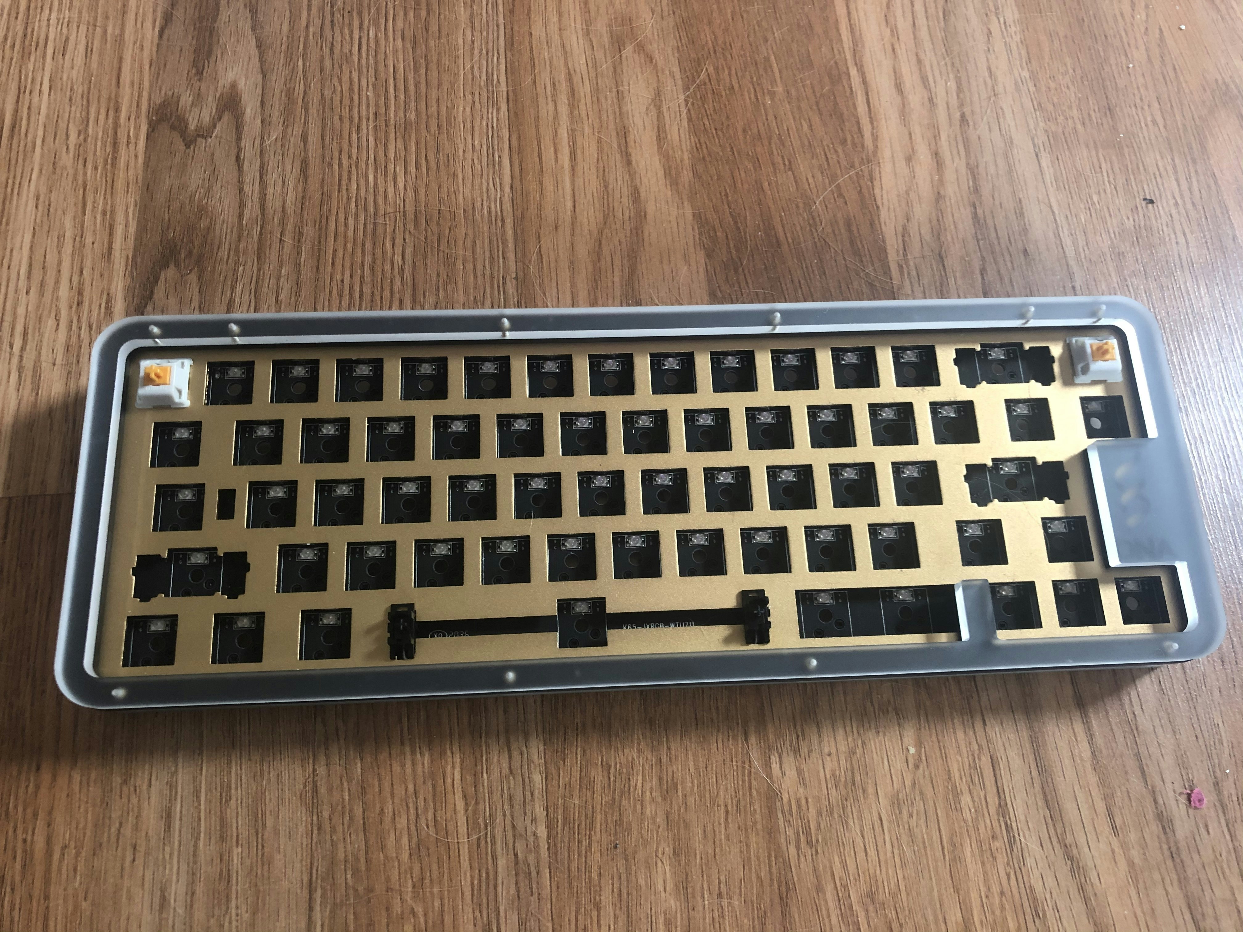 DNA65 RGB Stacked Acrylic Mechanical Keyboard | Mechanical Keyboards ...