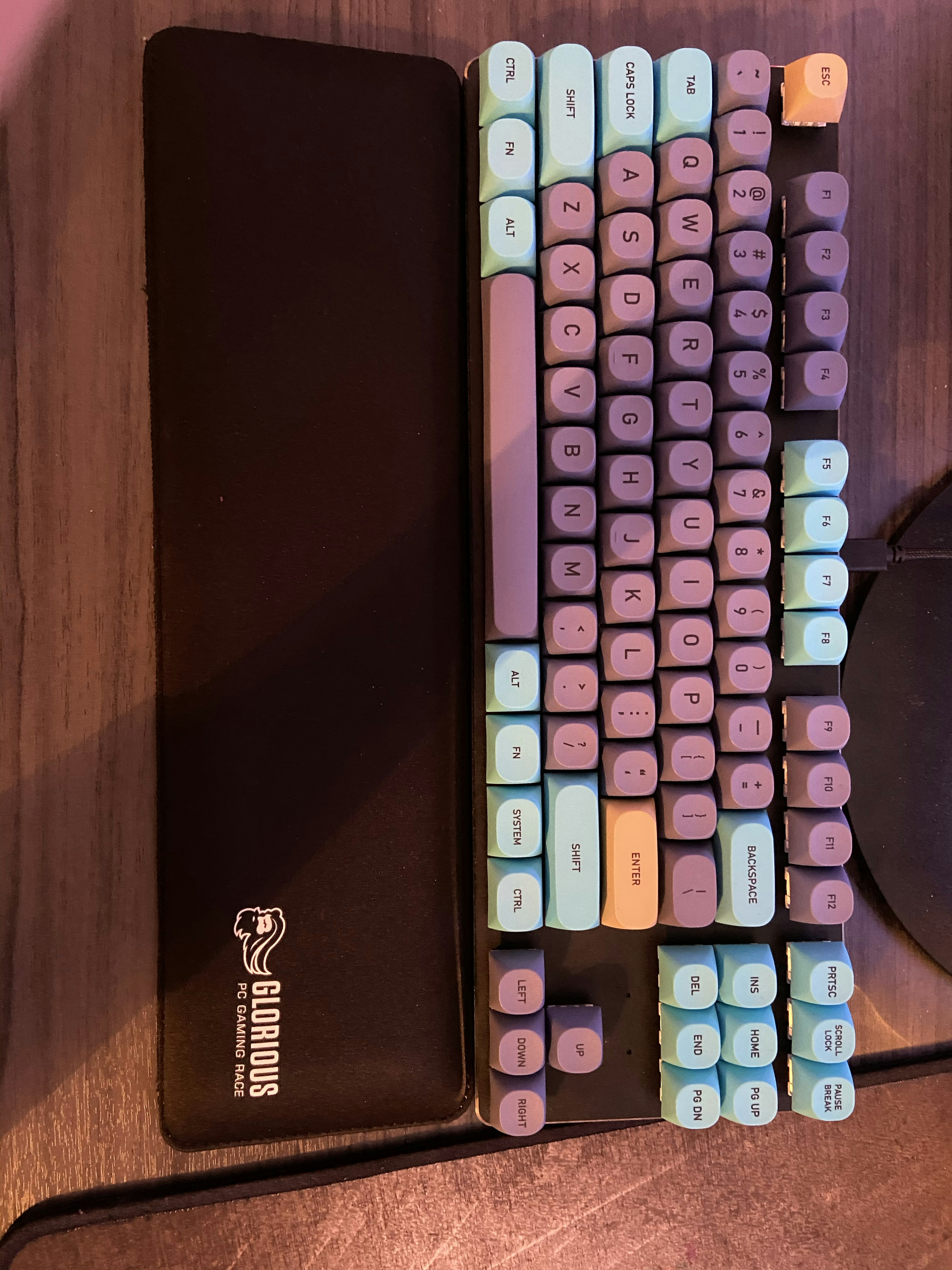 IDOBAO MA Blue Cat PBT Dye-Subbed Keycap Set | Mechanical Keyboards ...