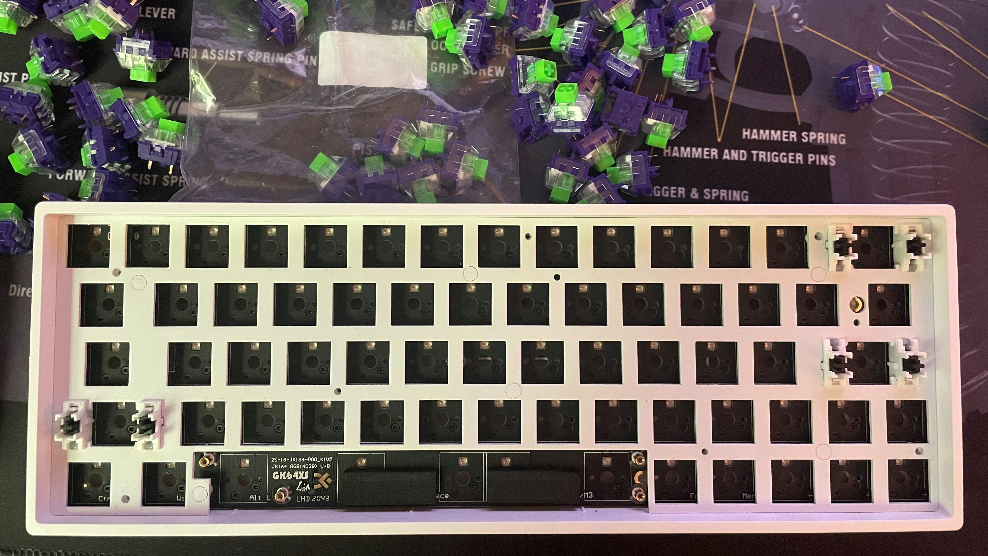 GK64X Hot-Swappable RGB Mechanical Keyboard Kit | Mechanical Keyboards | Custom Layout ...