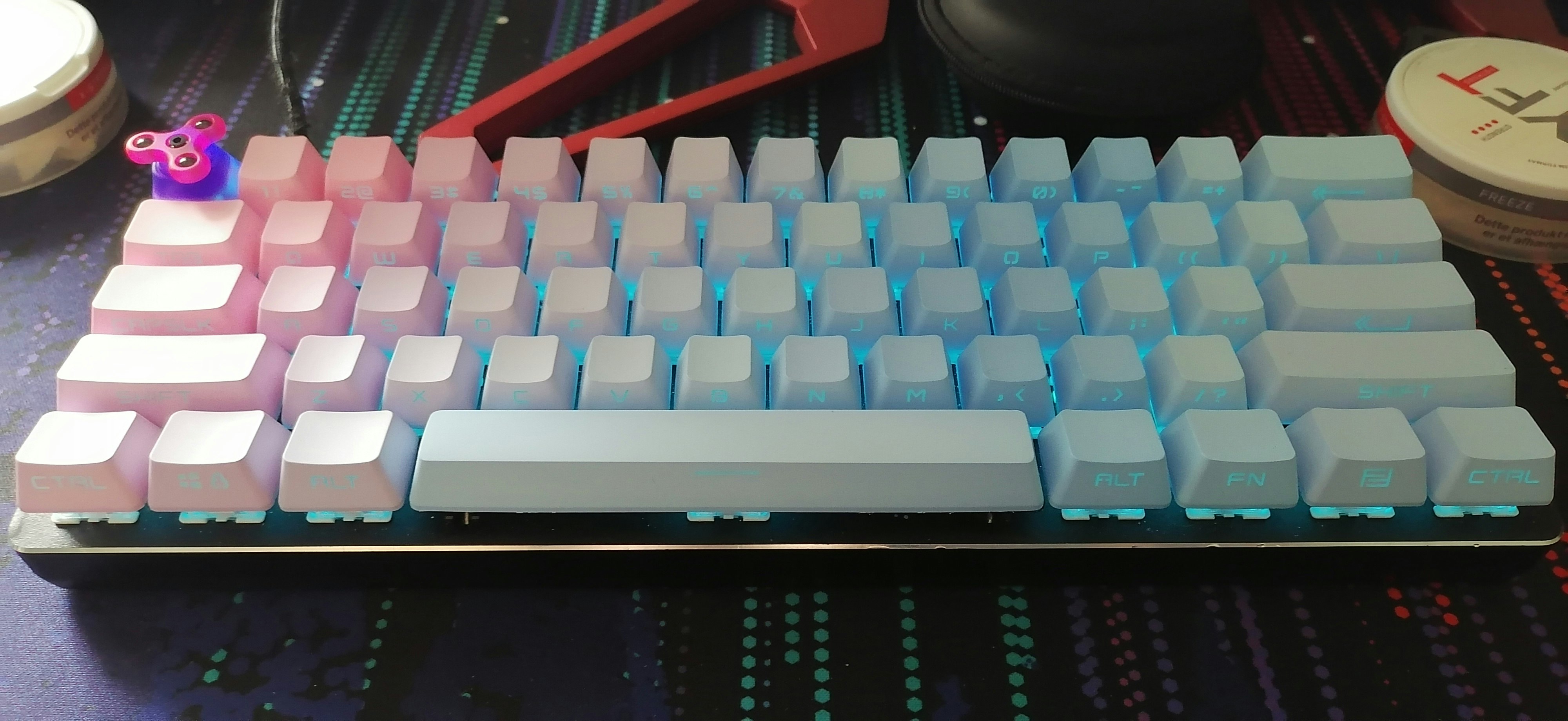 NPKC Gradient PBT Doubleshot Side-Lit Keycap Set | Mechanical Keyboards ...
