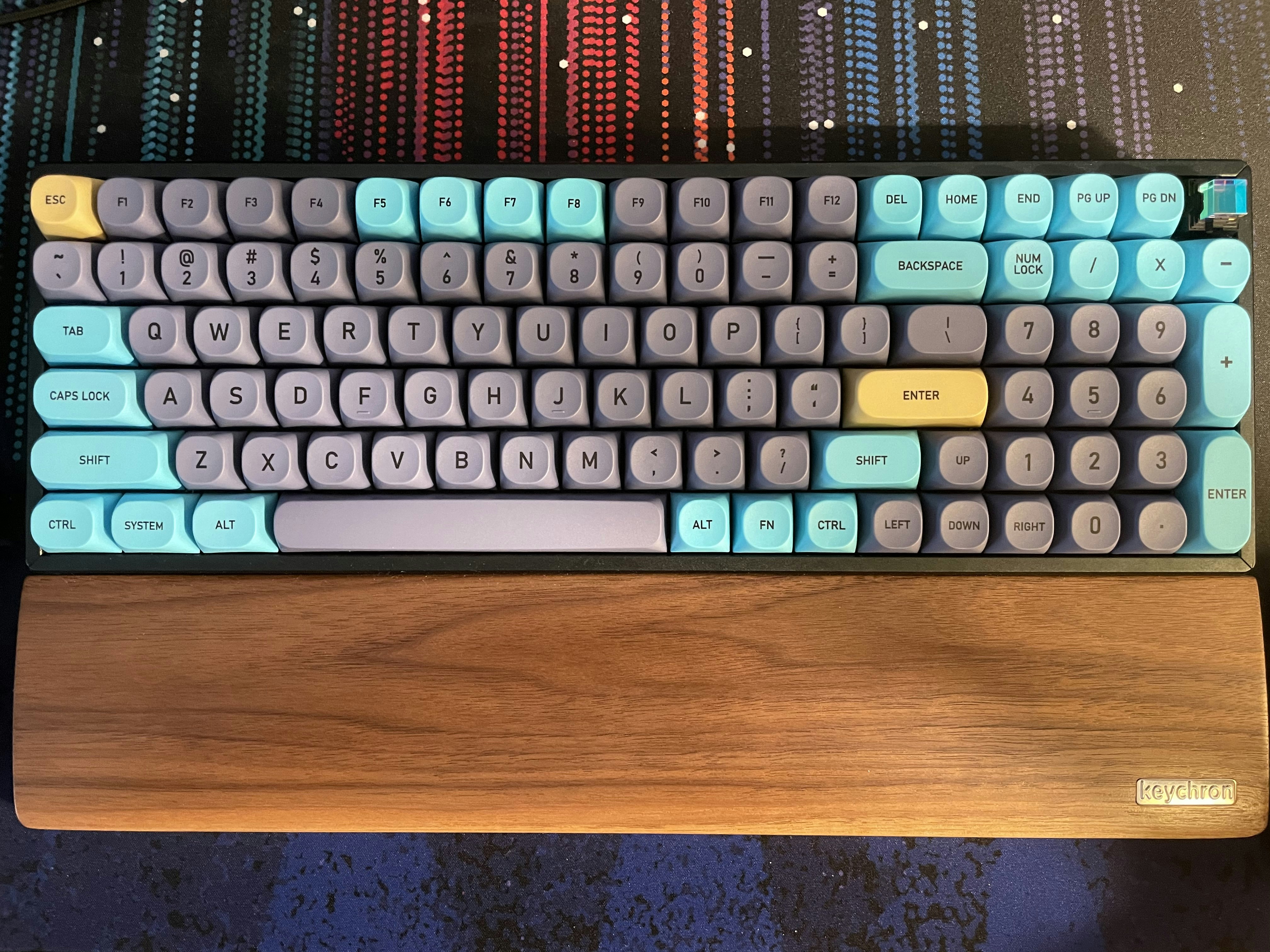 IDOBAO MA Blue Cat PBT Dye-Subbed Keycap Set | Mechanical Keyboards ...