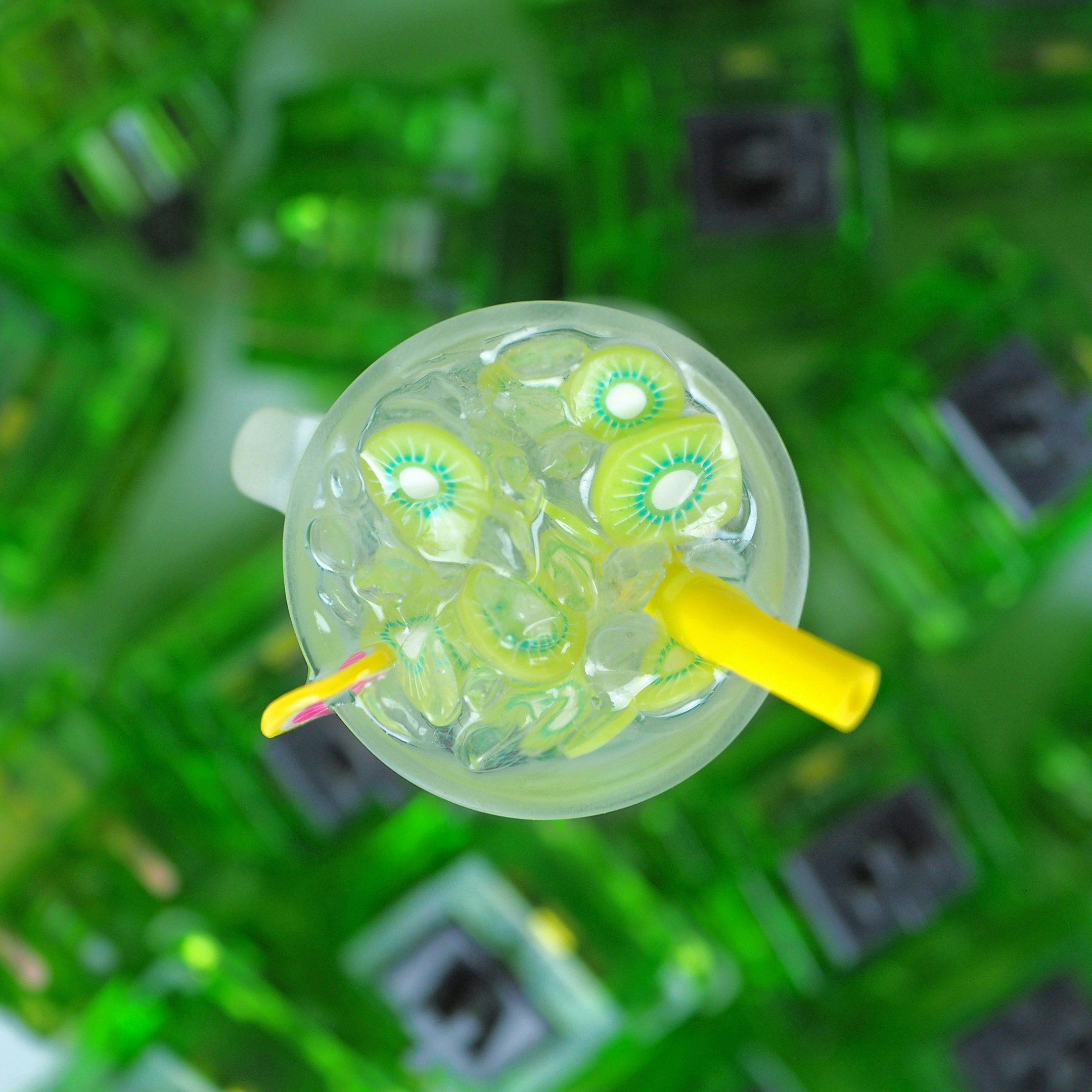 Cool Kit Studio Summer Drink Artisan Keycap | Mechanical Keyboards ...