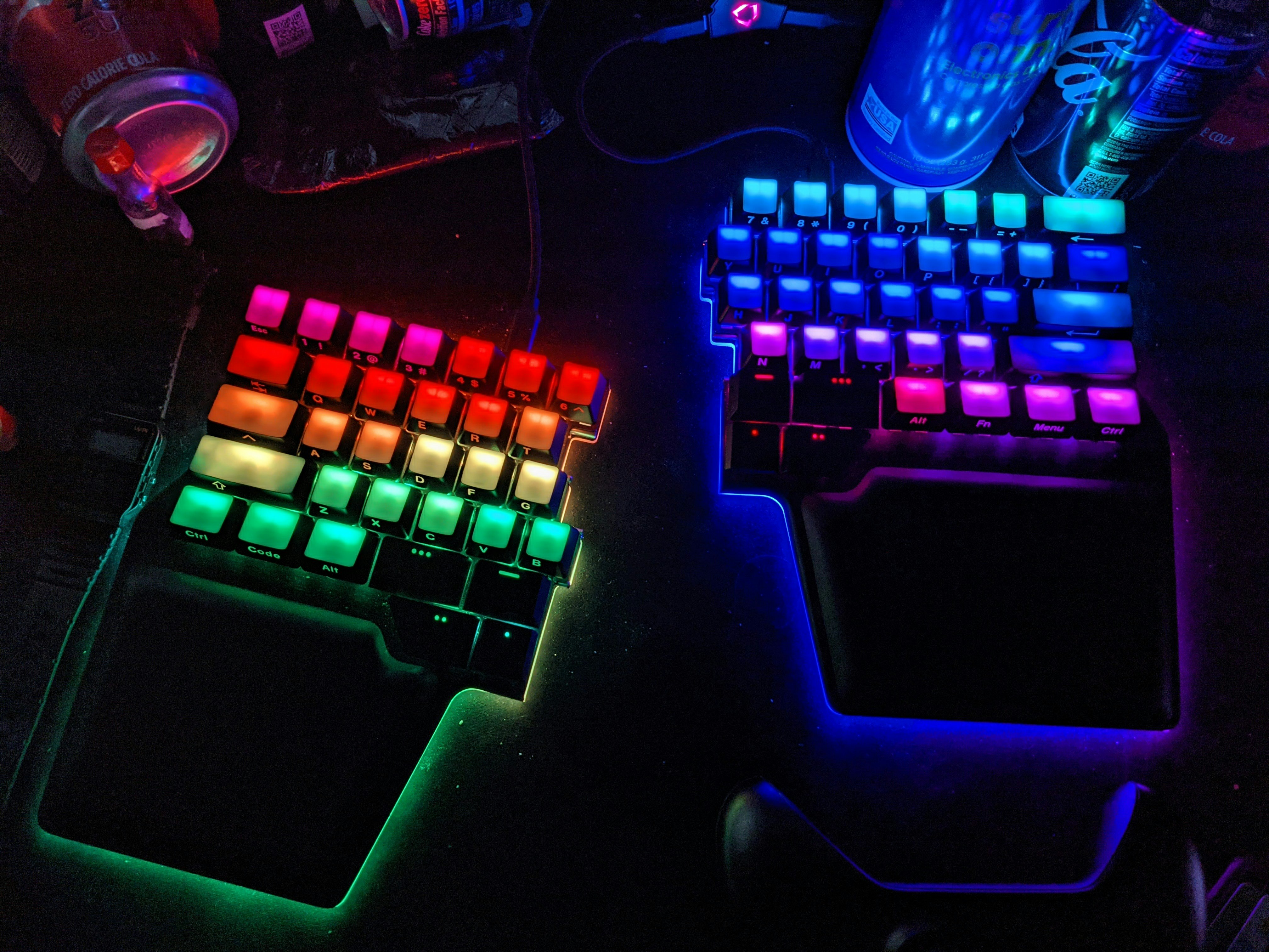 Artifact Bloom Series Keycap Set: Glow Photos | Mechanical Keyboards ...