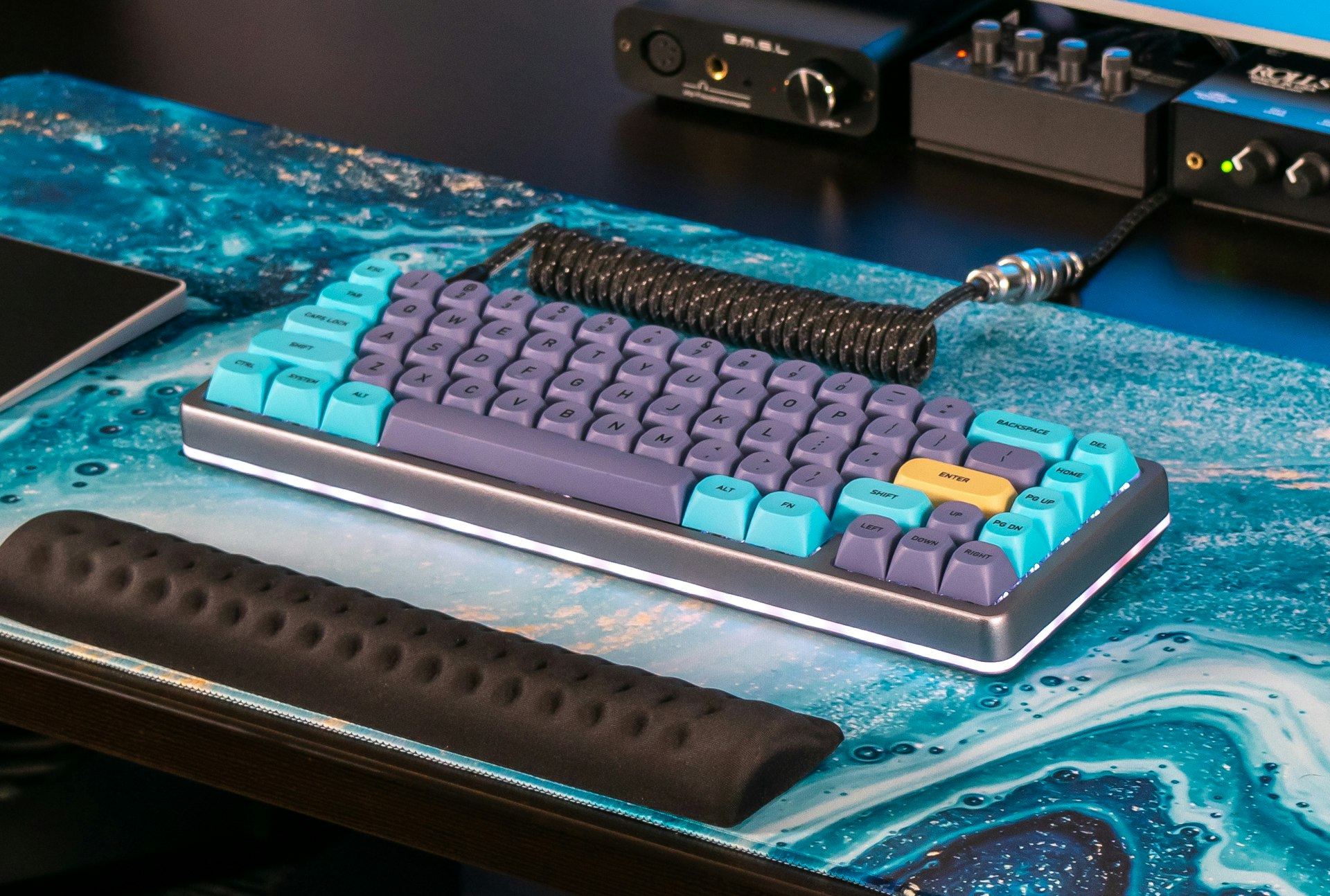 IDOBAO MA Blue Cat PBT Dye-Subbed Keycap Set | Mechanical Keyboards ...