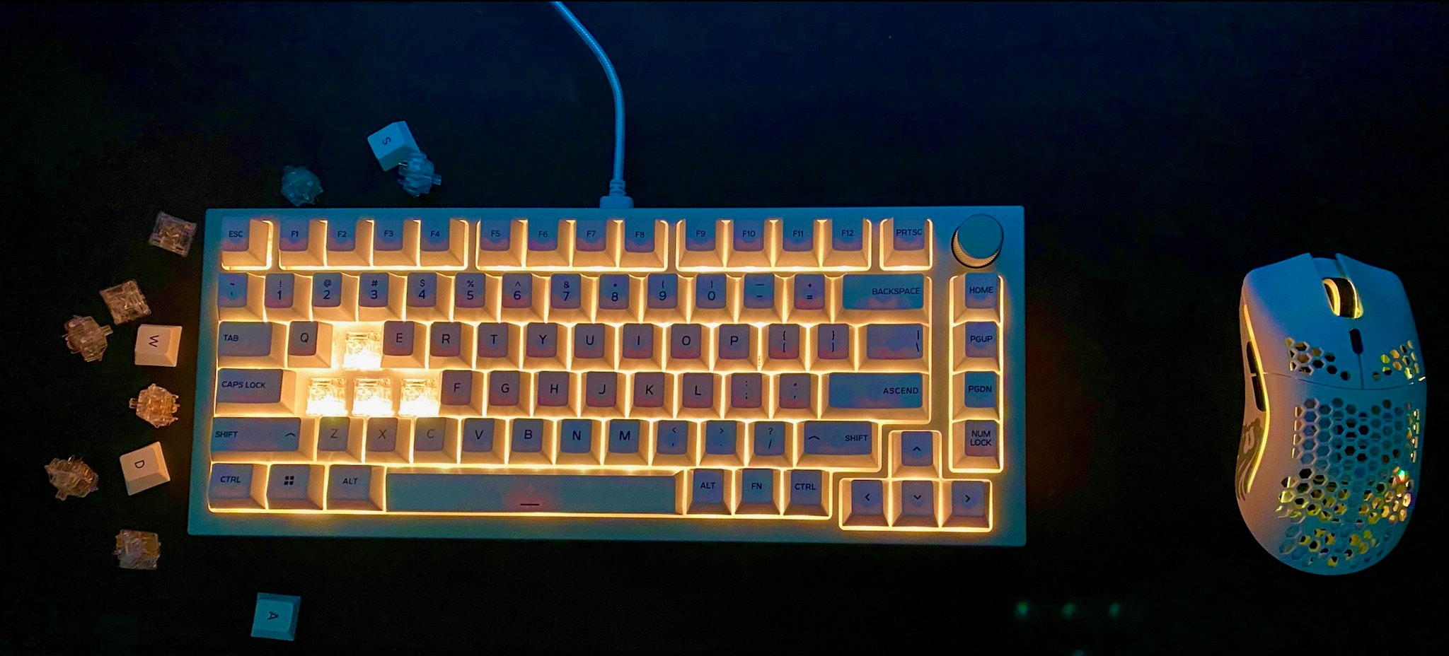 Everglide Aqua King Mechanical Switches | Keyboard Switches | Drop