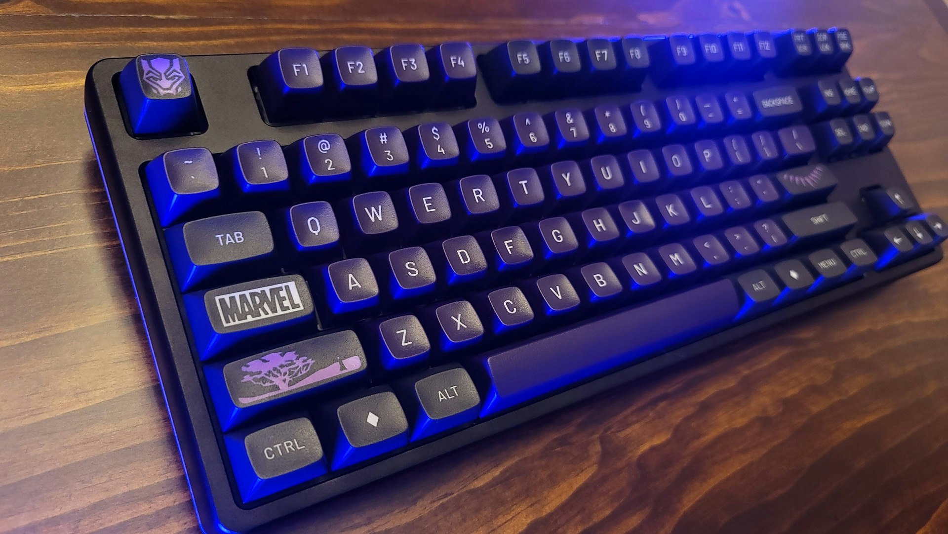 Drop + Marvel Black Panther Keycap Set | Mechanical Keyboards | Keycaps ...