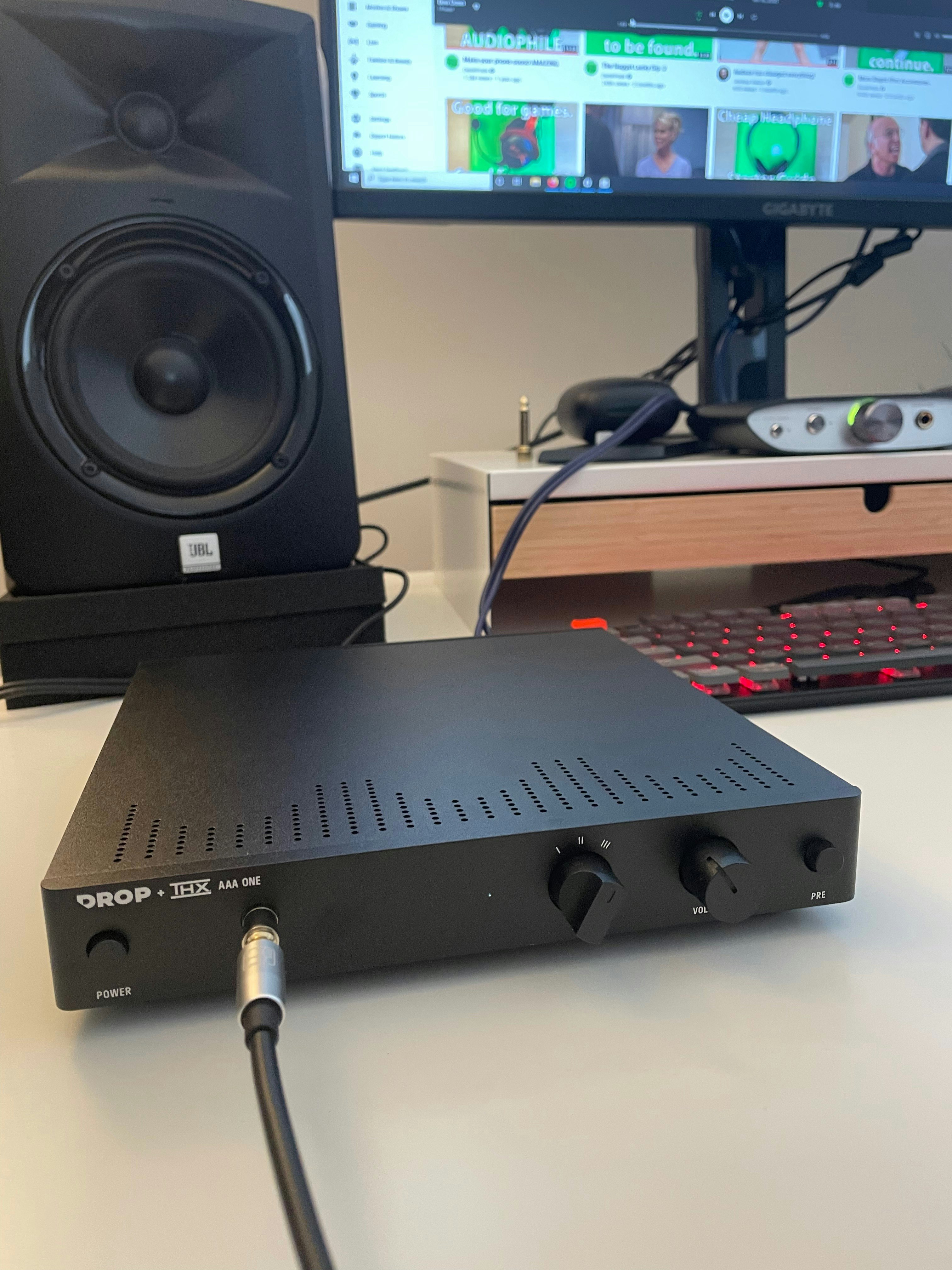 Drop + THX AAA™ ONE Linear Amplifier | Audiophile | Amps | Headphone Amps