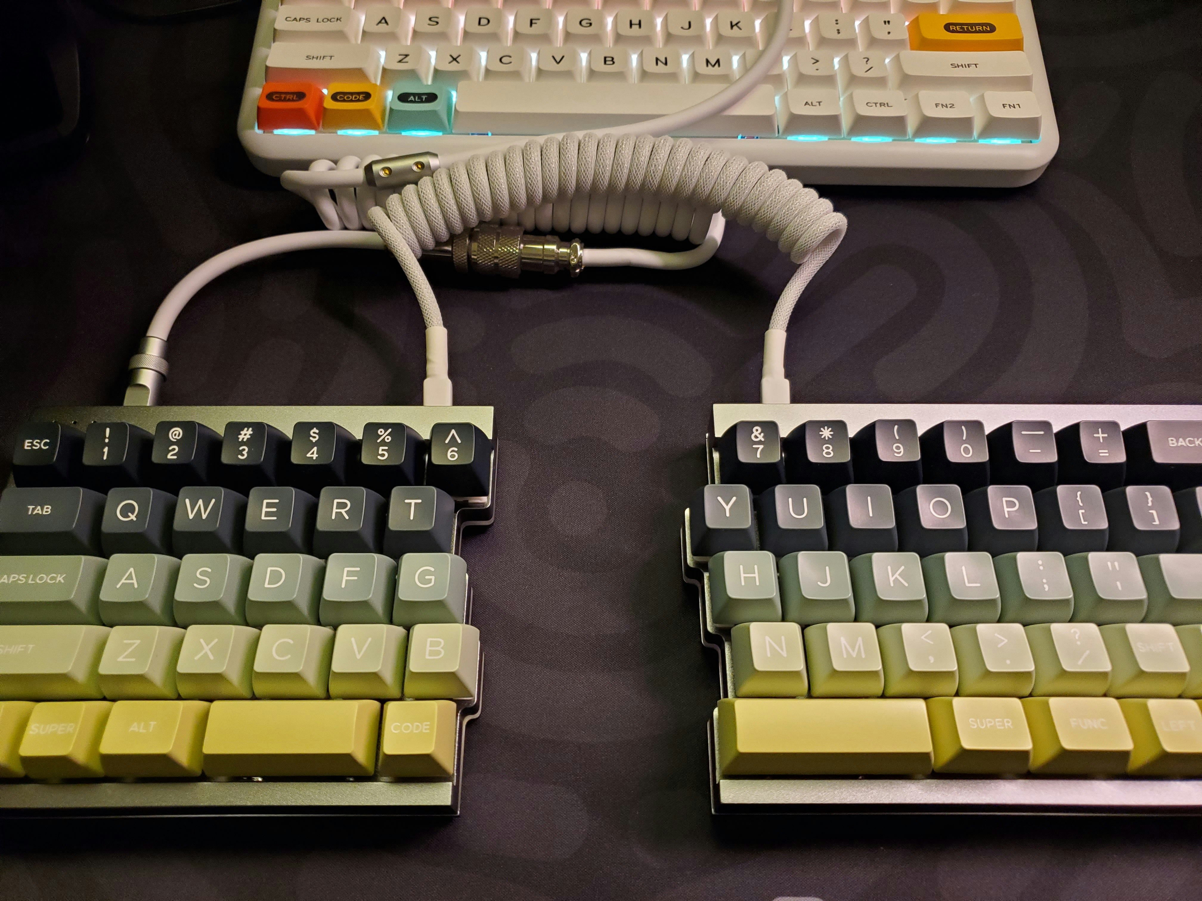YMDK Split 64 Hot-Swappable Mechanical Keyboard Kit | Mechanical Keyboards | Custom Layout ...