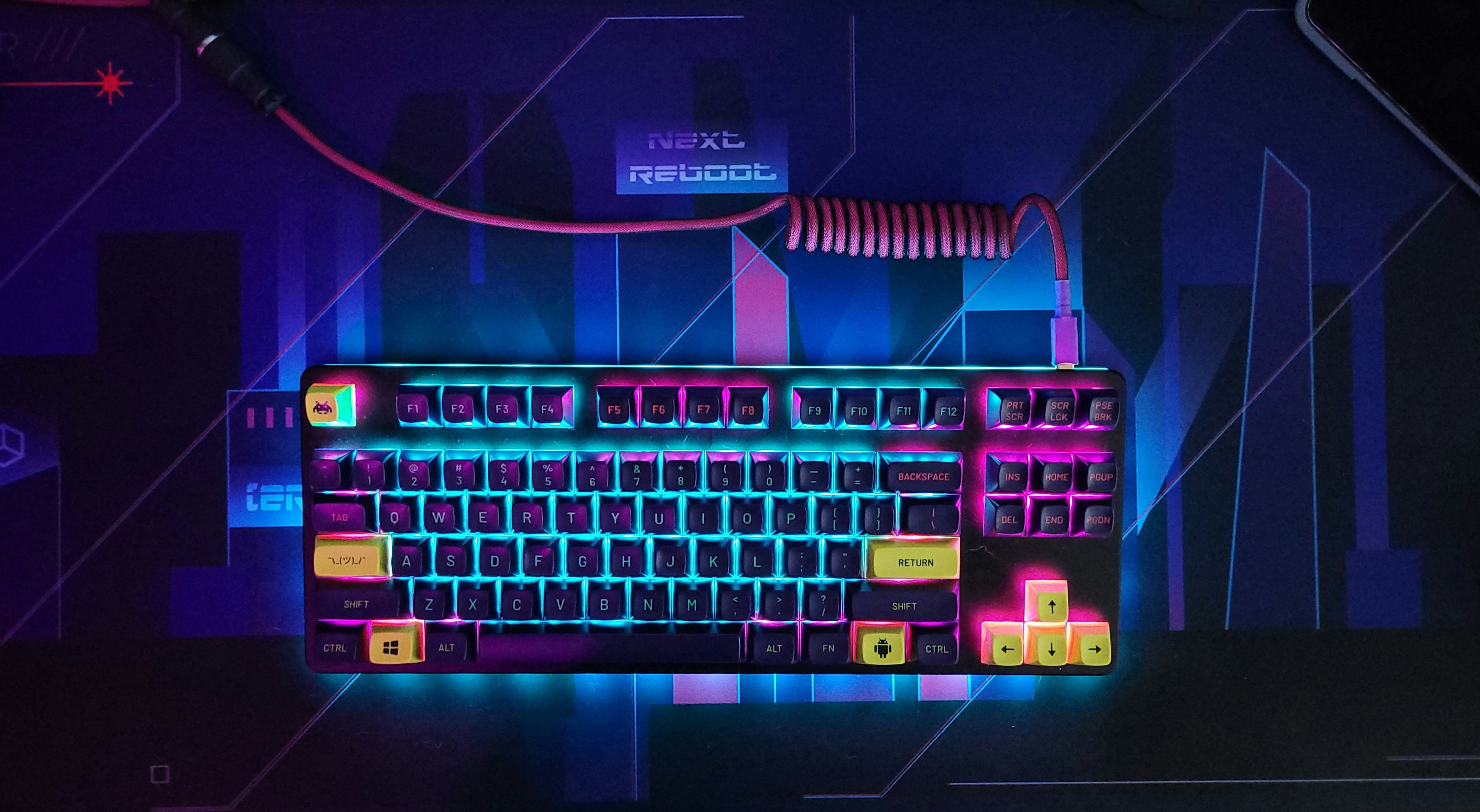 Drop + MiTo MT3 Cyber Custom Keycap Set | Mechanical Keyboards ...