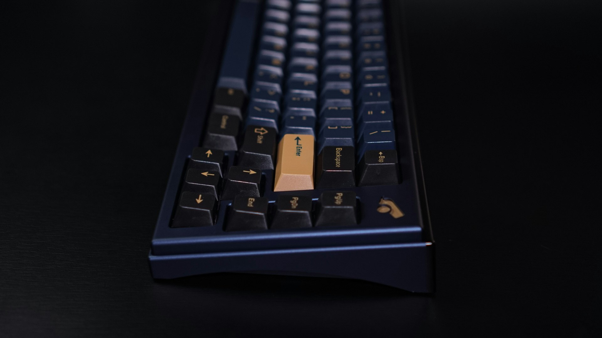 Drop + RedSuns GMK Blue Samurai Custom Keycap Set | Doubleshot ABS | Drop