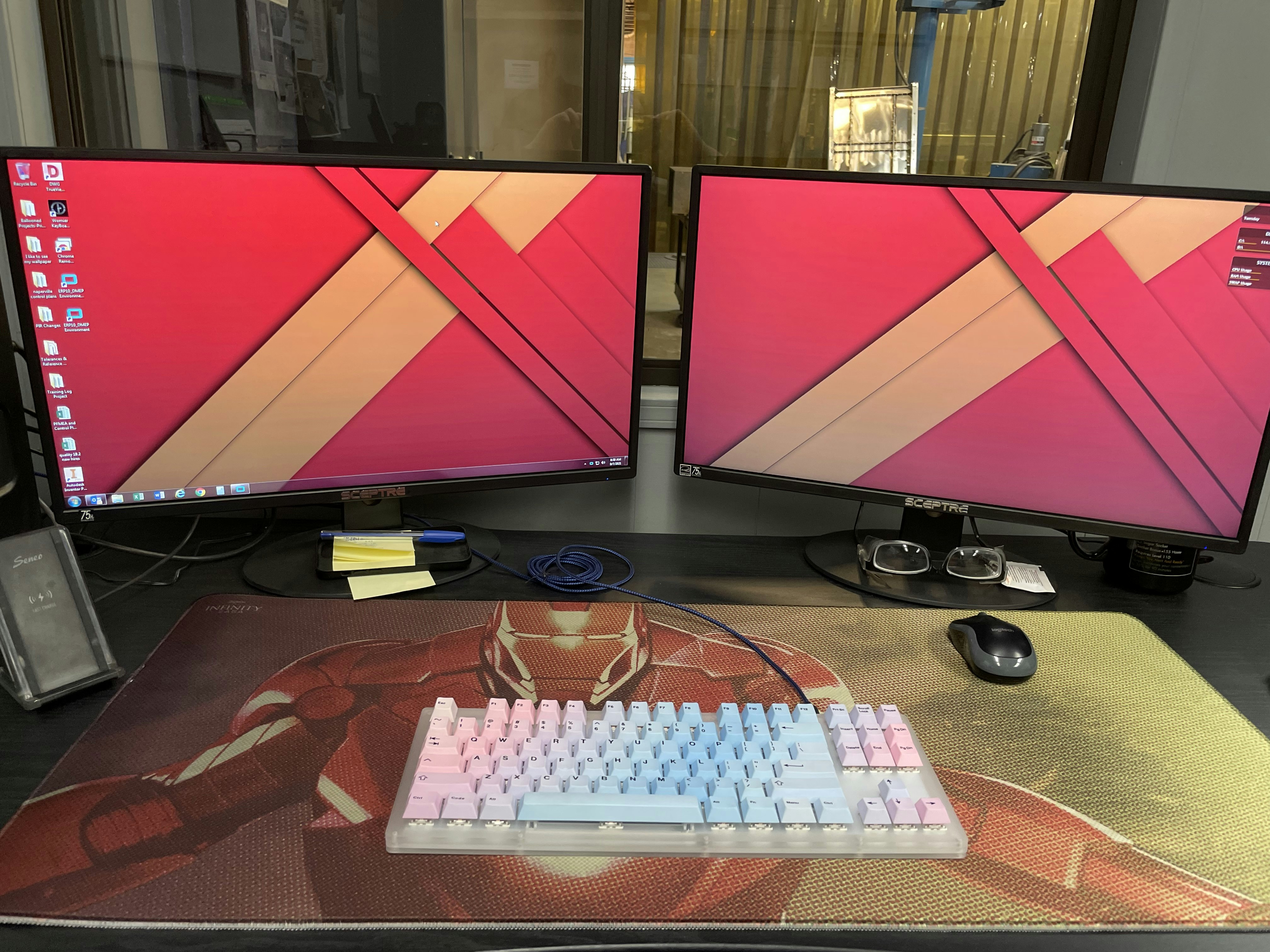 Drop + Marvel Iron Man Desk Mat | Mechanical Keyboards | Desk Mat ...