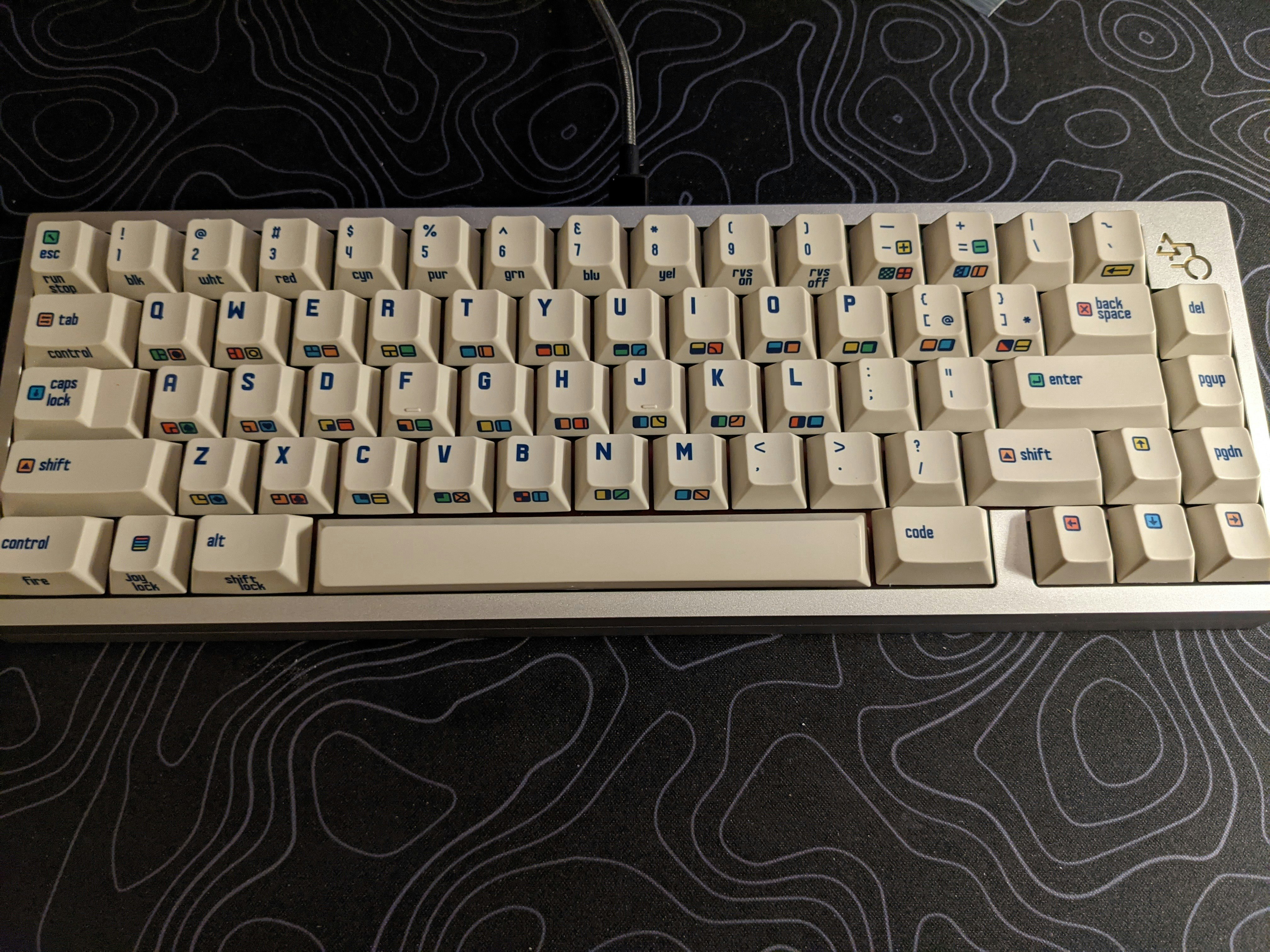 Buger & HammerWorks CRP C64 Dye-Subbed Keycap Set | Mechanical ...