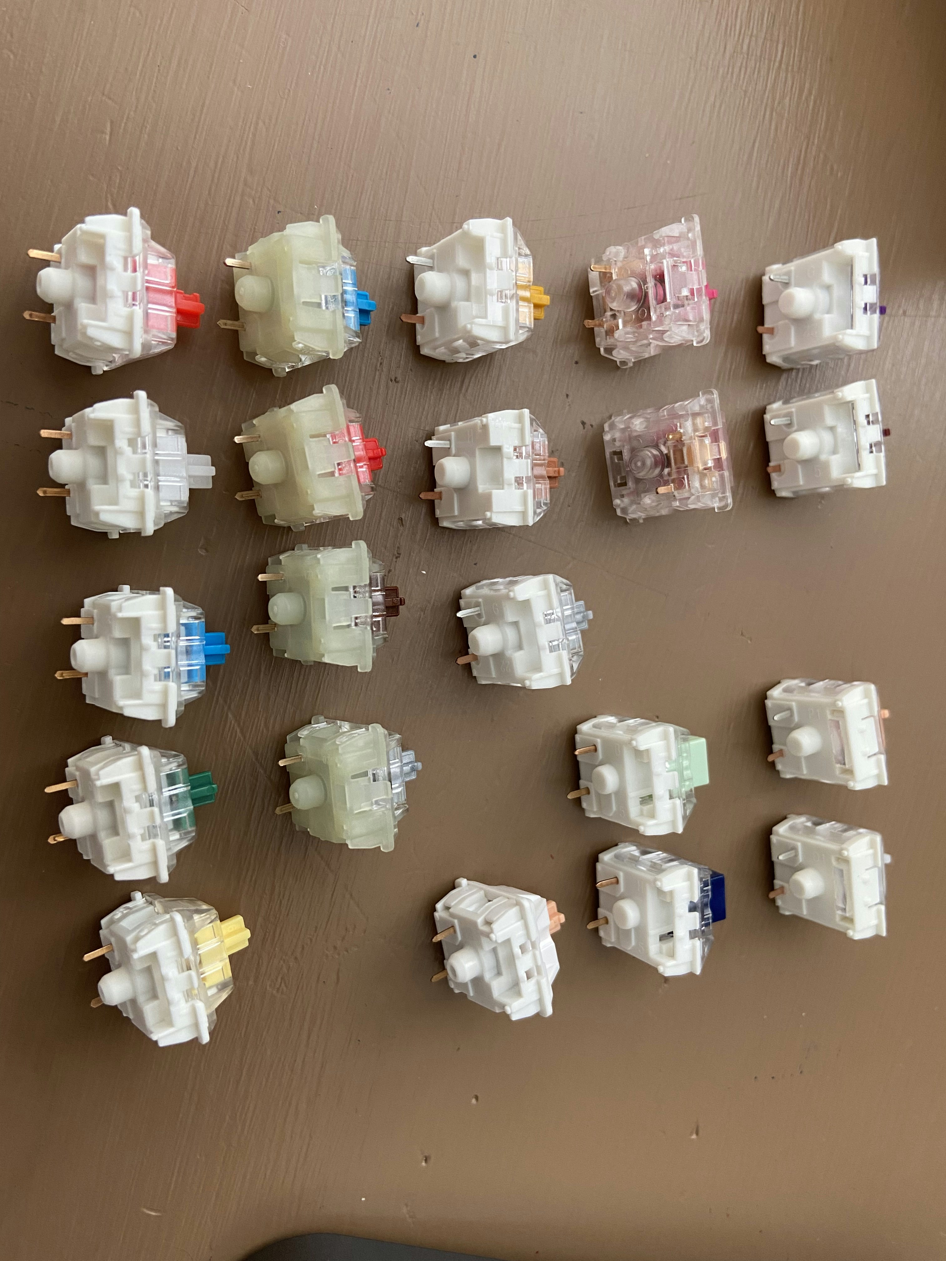 Assorted Mechanical Switches Sampler Pack | Mechanical Keyboards ...