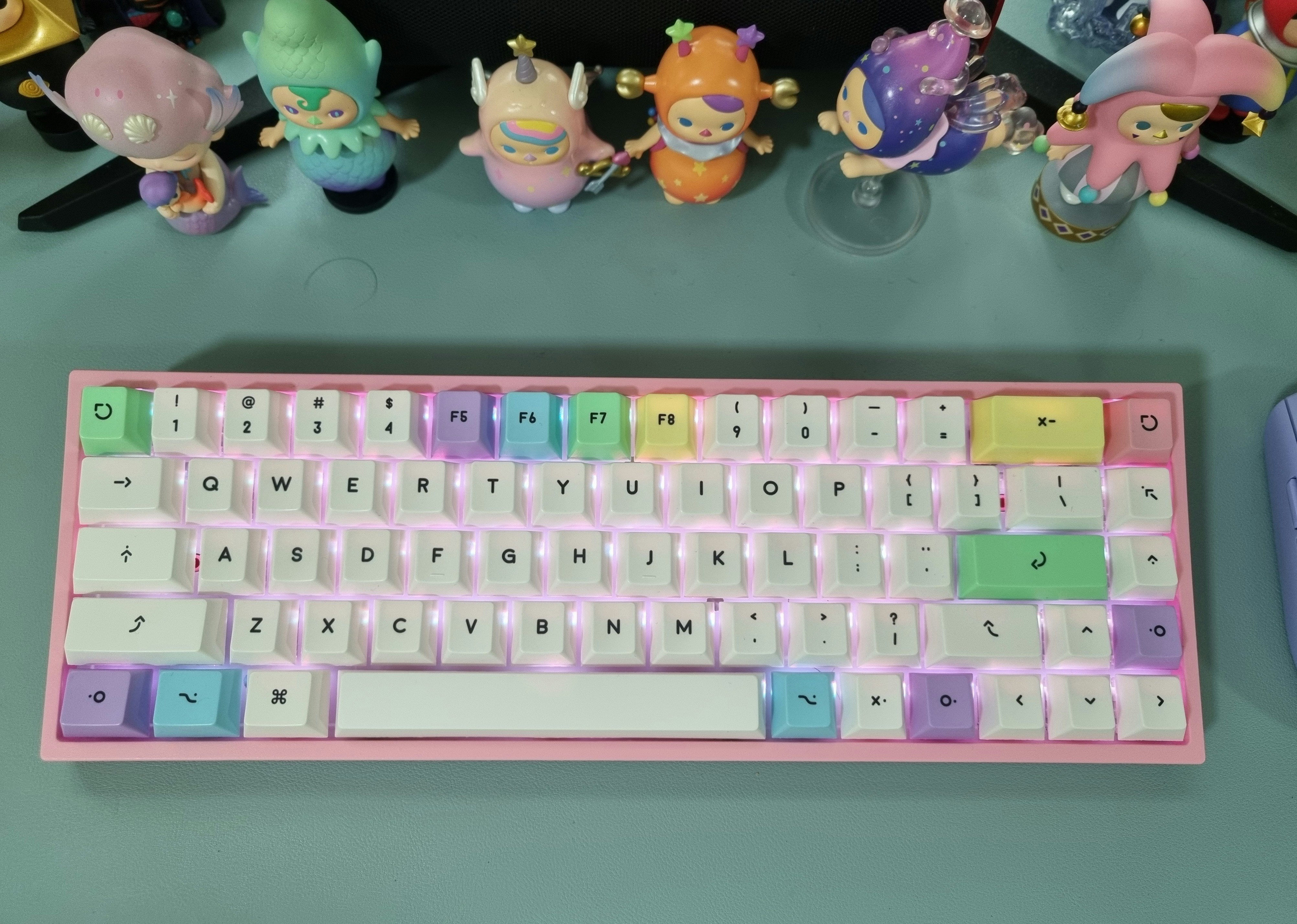 Keydous NJ68 Bluetooth Hot-Swappable RGB Mech Keyboard | Mechanical ...