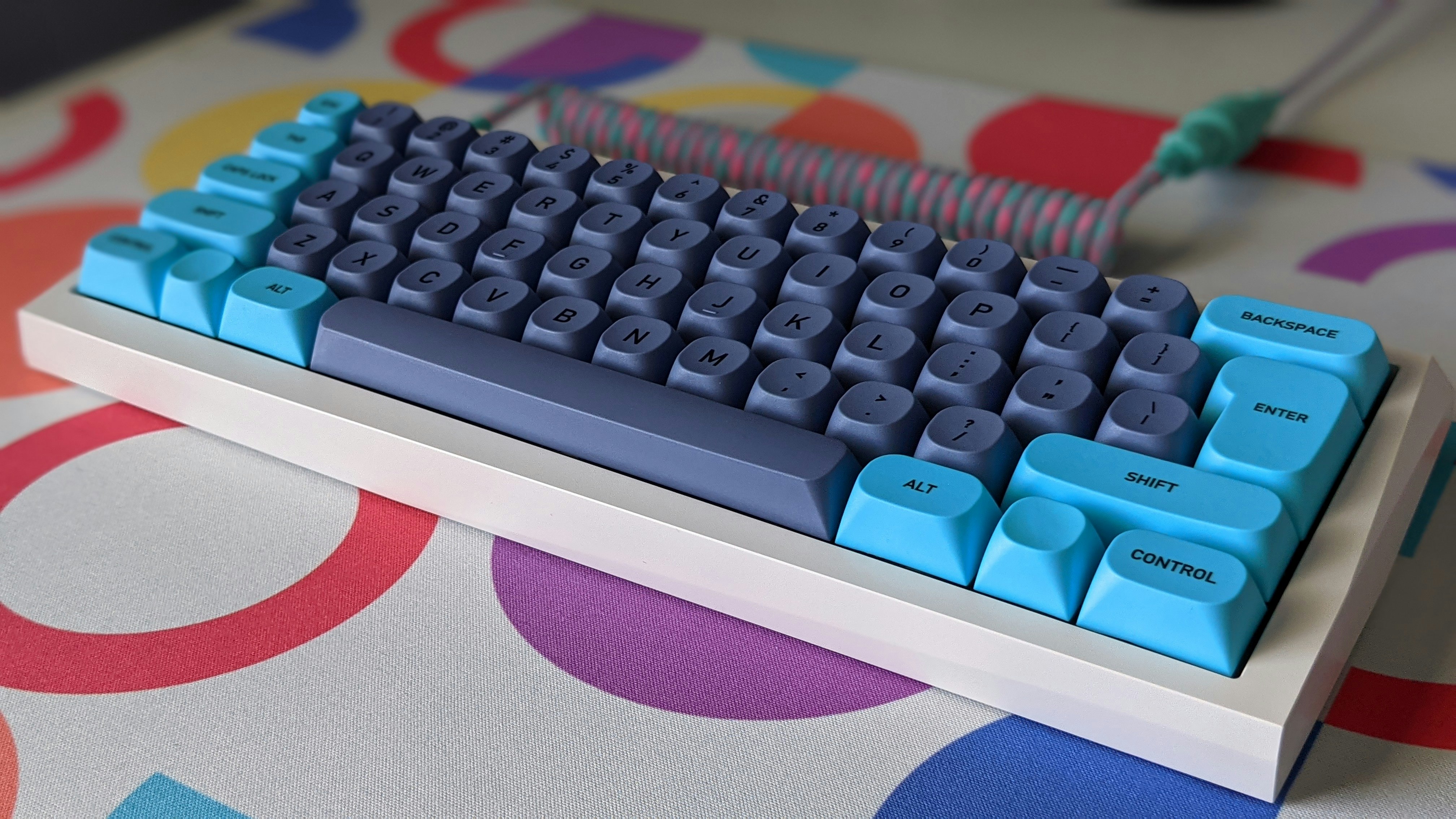 IDOBAO MA Blue Cat PBT Dye-Subbed Keycap Set | Mechanical Keyboards ...