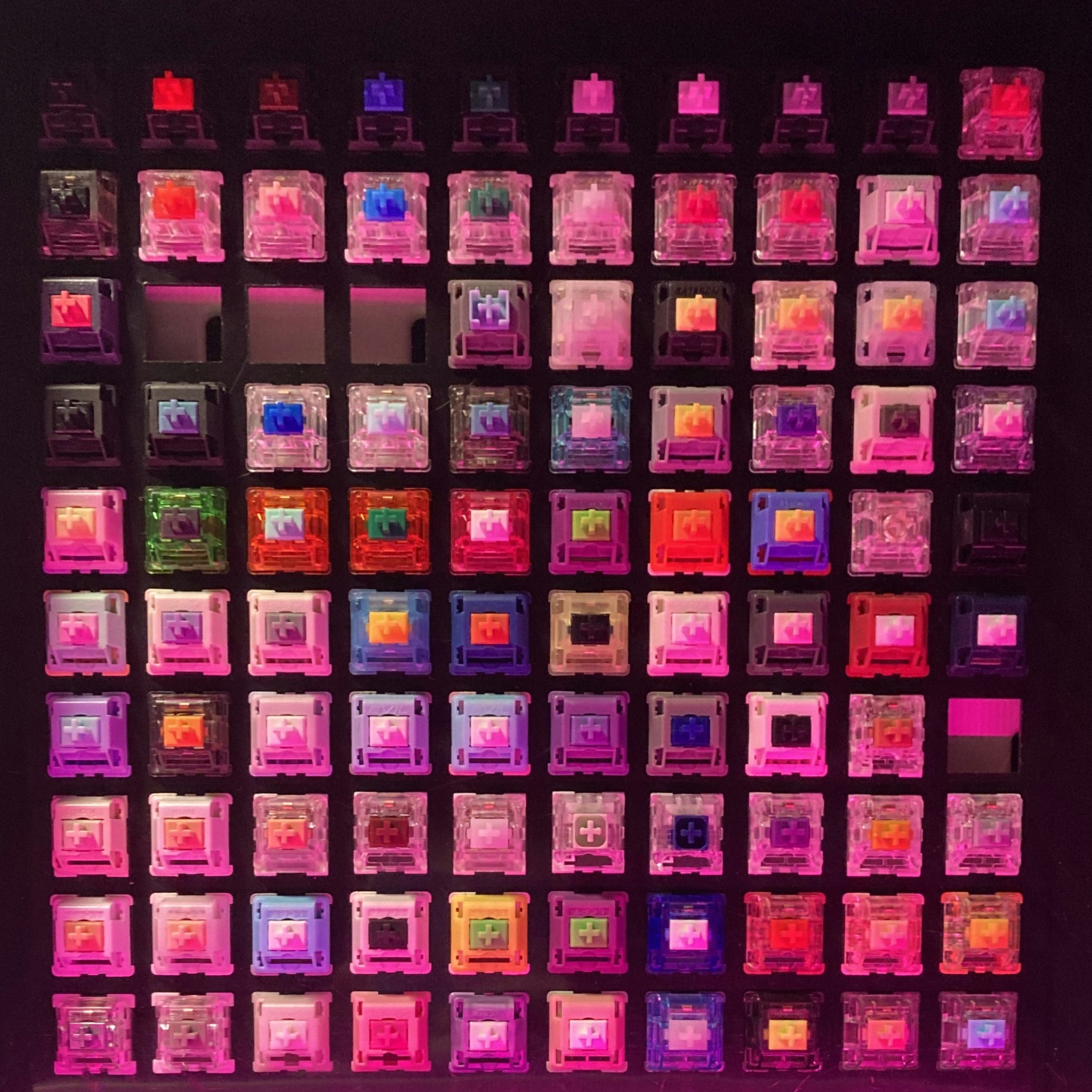 Assorted Mechanical MX Switches Sampler Pack | Mechanical Keyboards ...