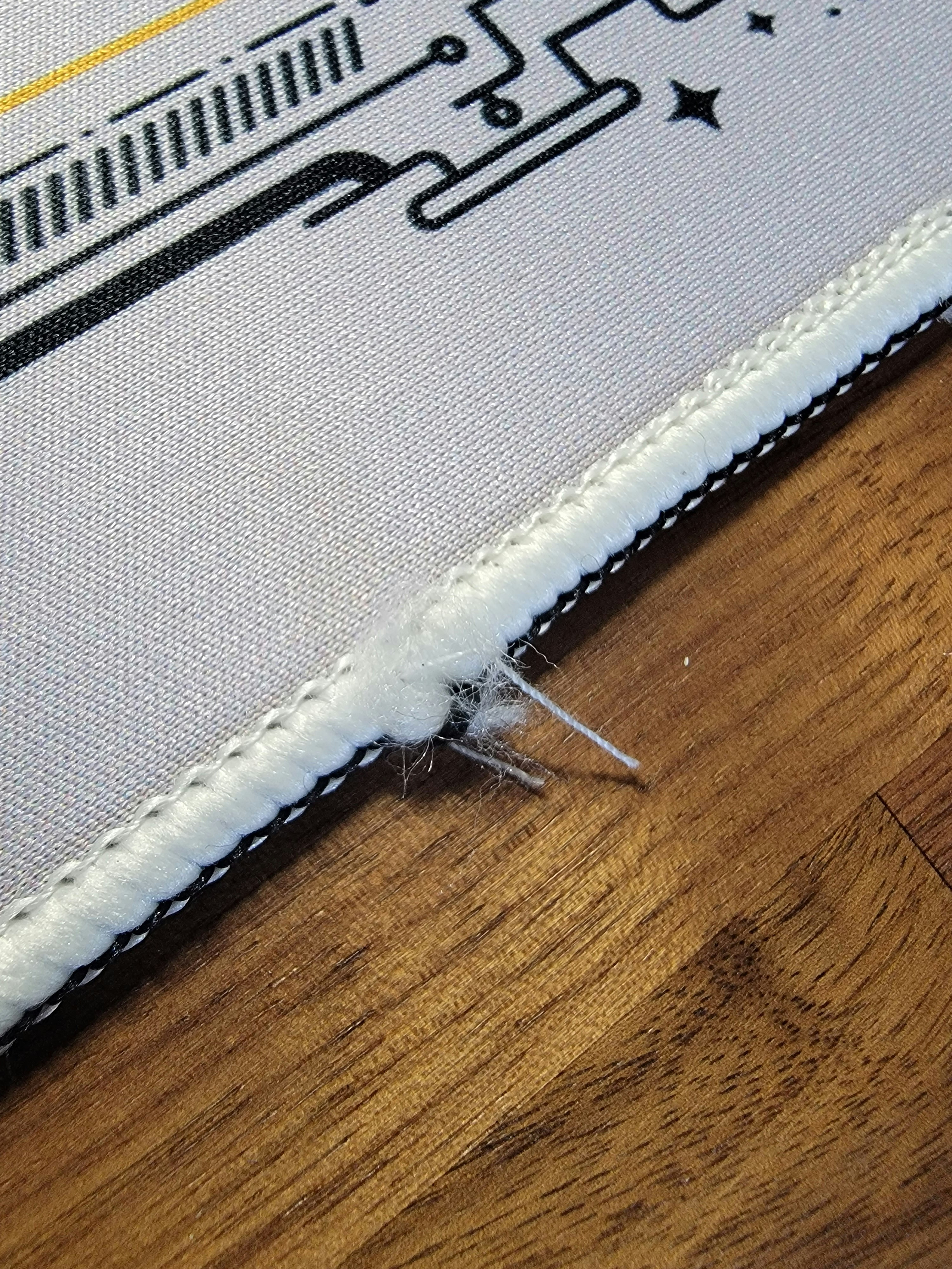 frayed from the box | Drop