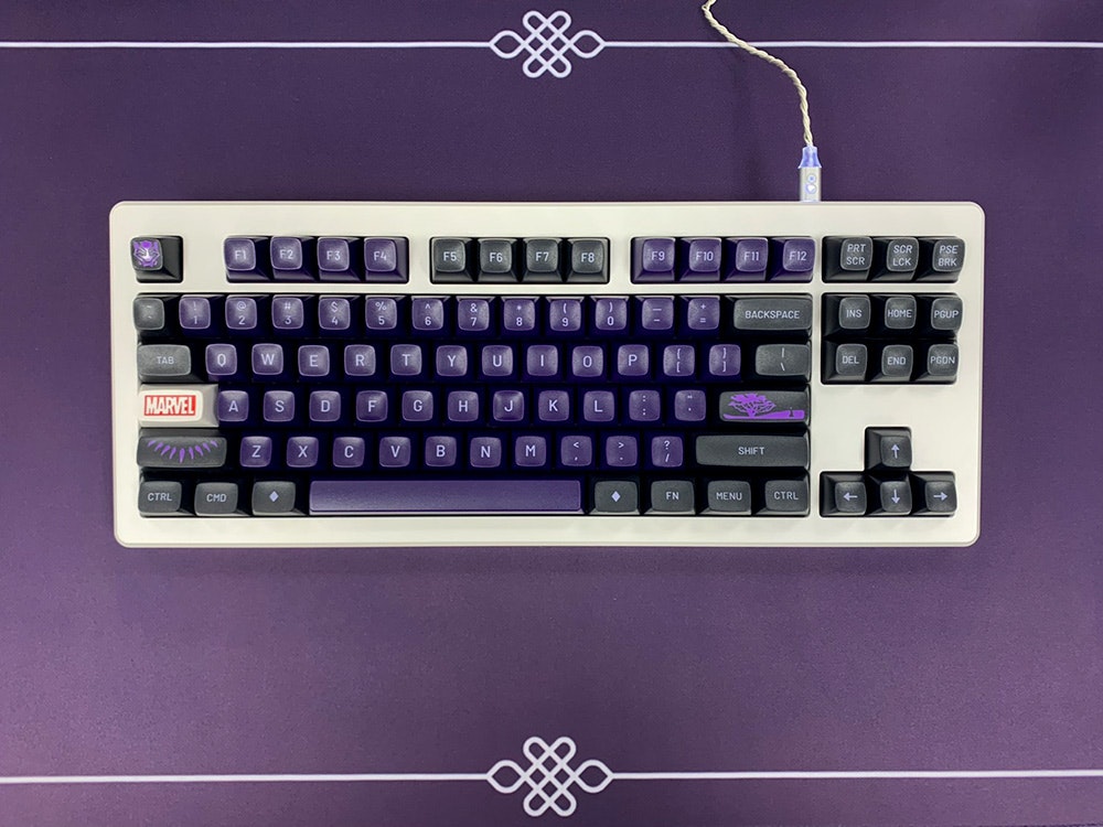 MARVEL BLACK PANTHER KEYCAP & SAM S80 | Drop