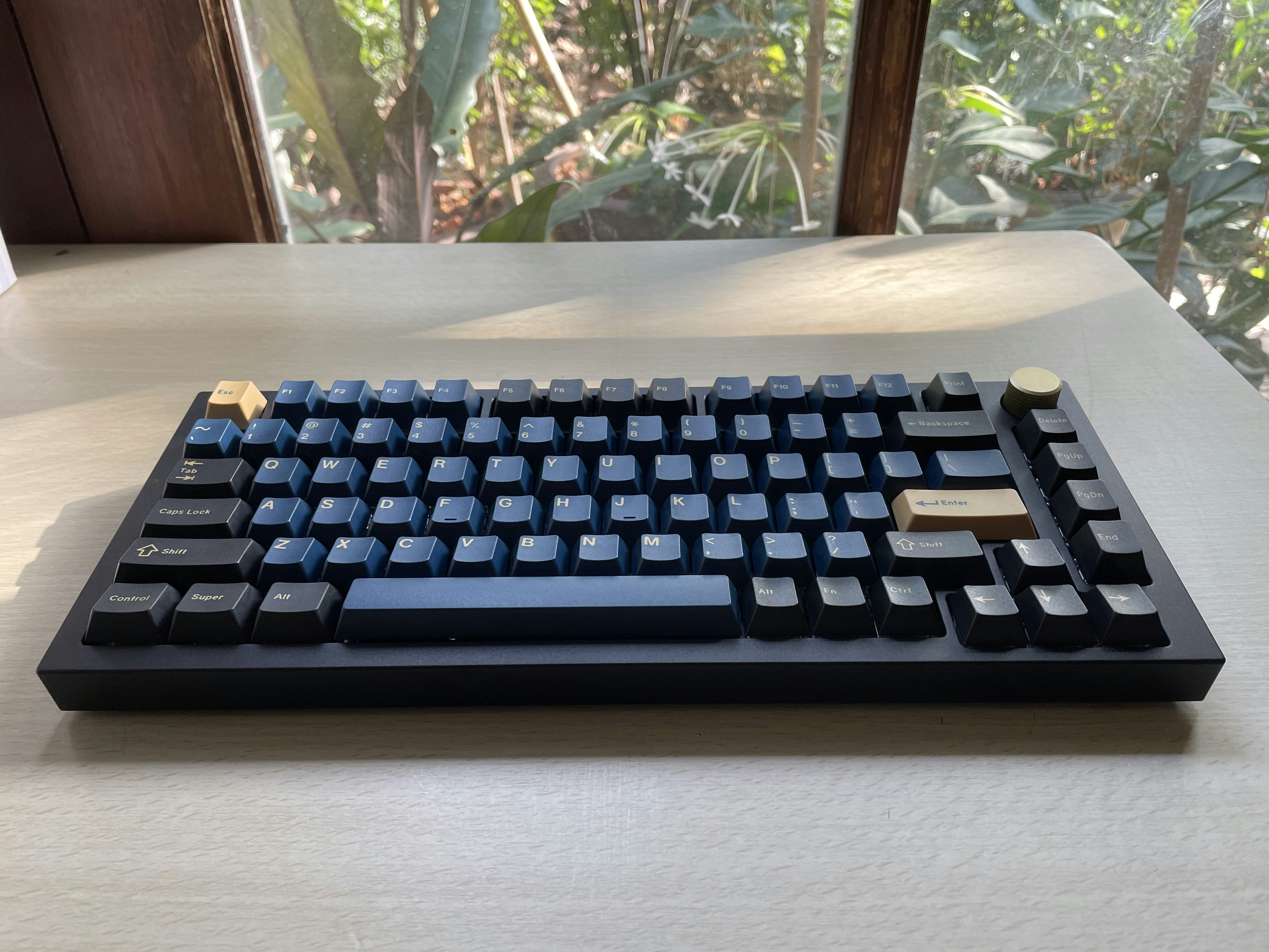 Drop + RedSuns GMK Blue Samurai Custom Keycap Set | Doubleshot ABS | Drop