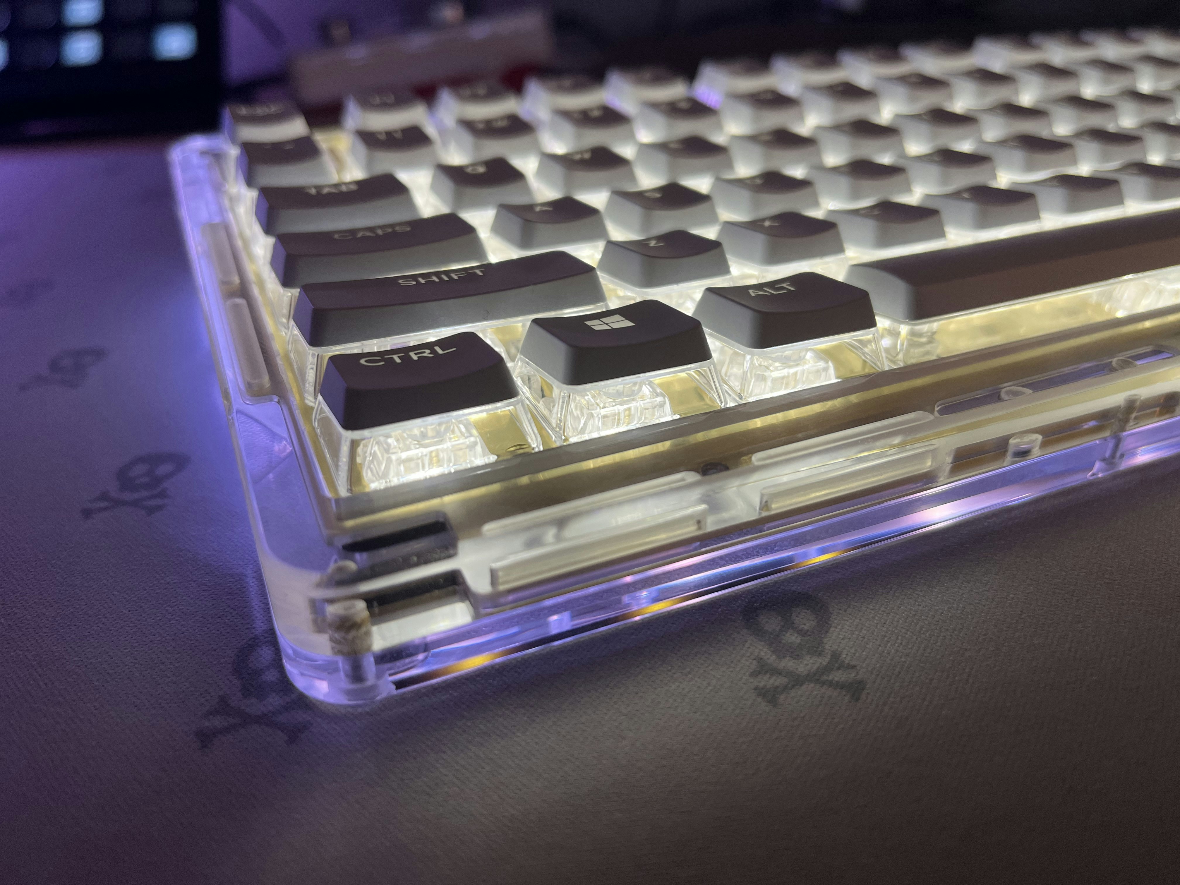 IDOBAO ID80 Crystal Gasket Keyboard Kit | 75% Custom Layout Mechanical ...