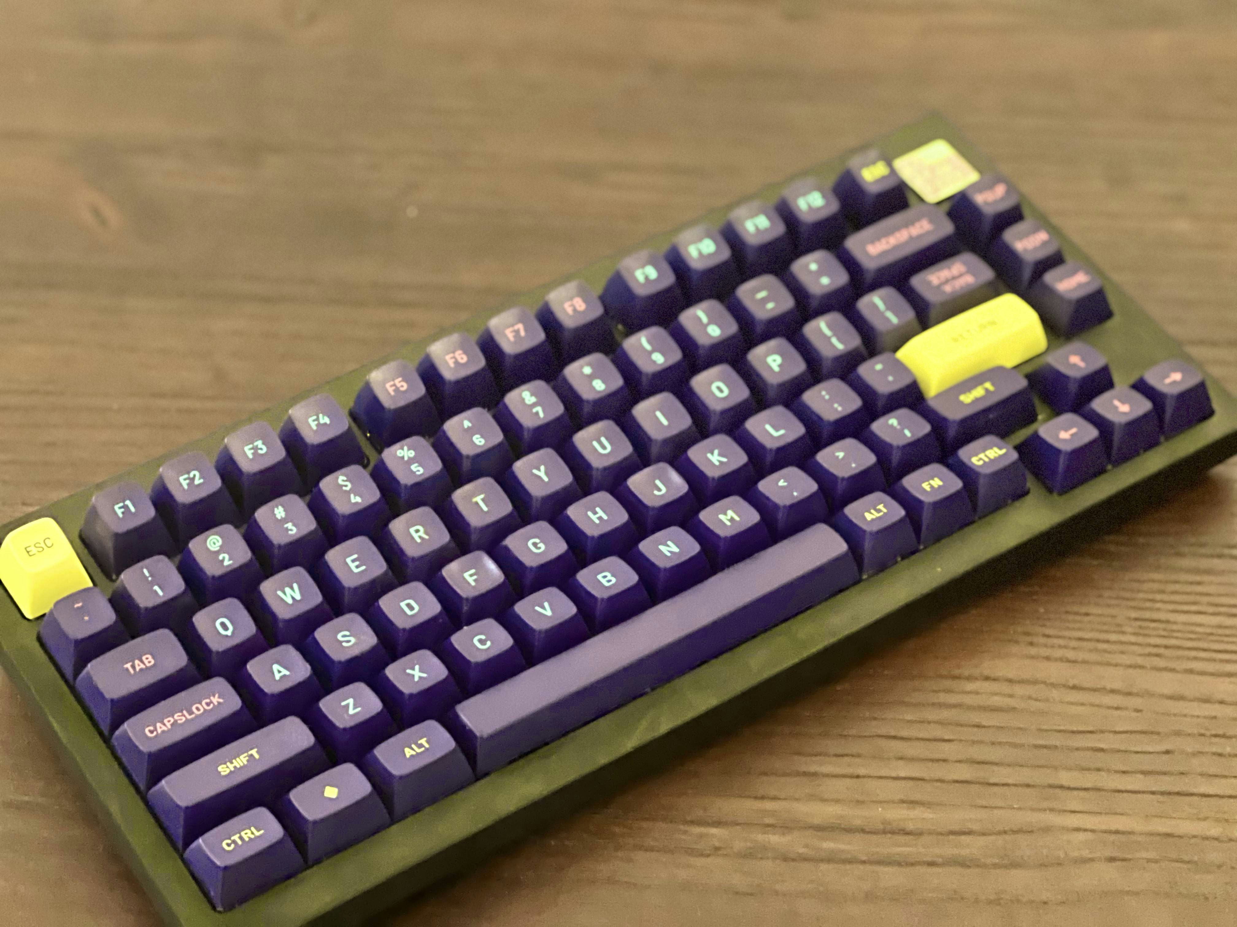 MT3 Cyber on Keychron Q1 | Drop