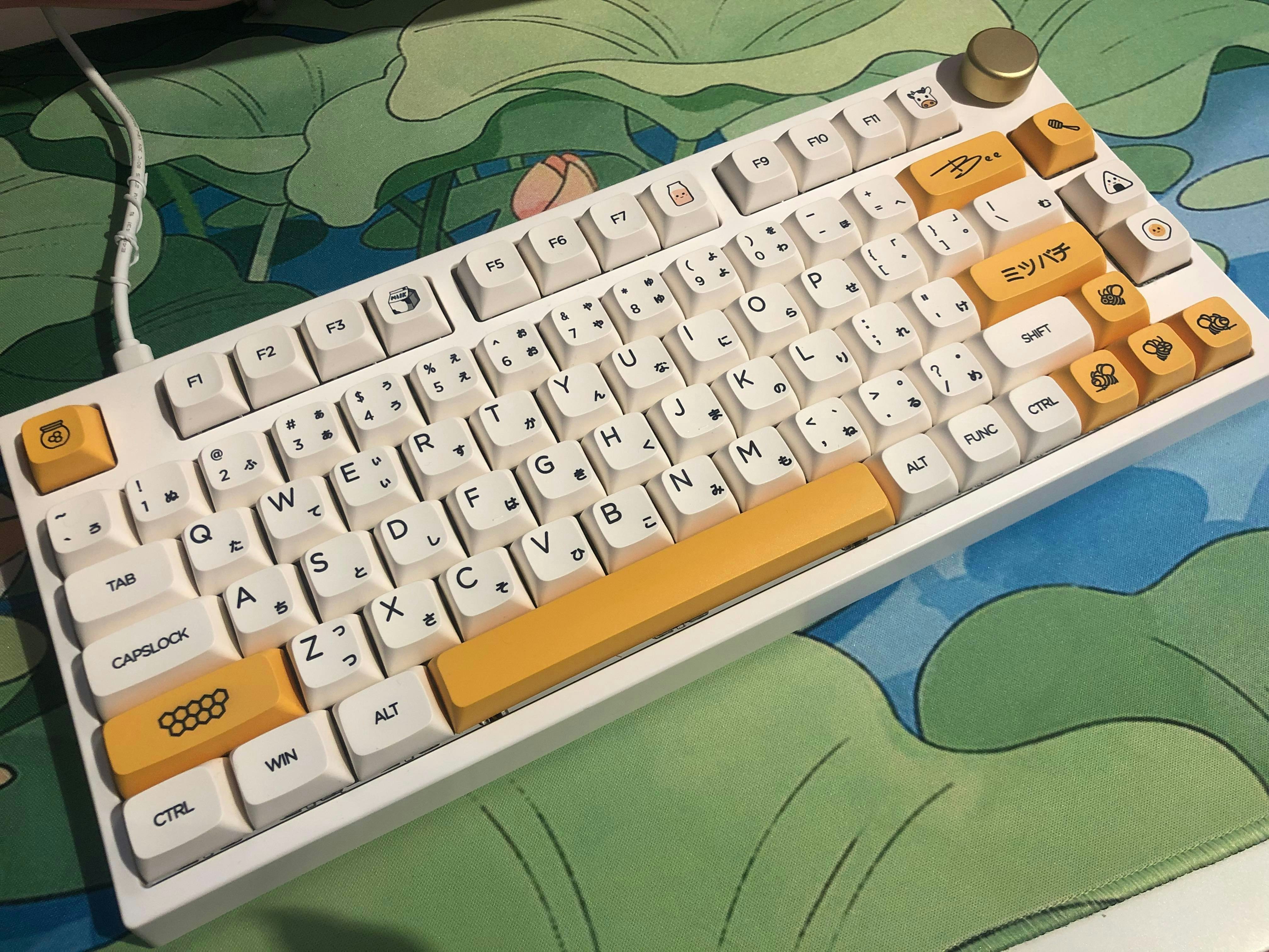 Keydous NJ80 Barebones Bluetooth RGB Hot-Swappable Keyboard | Drop