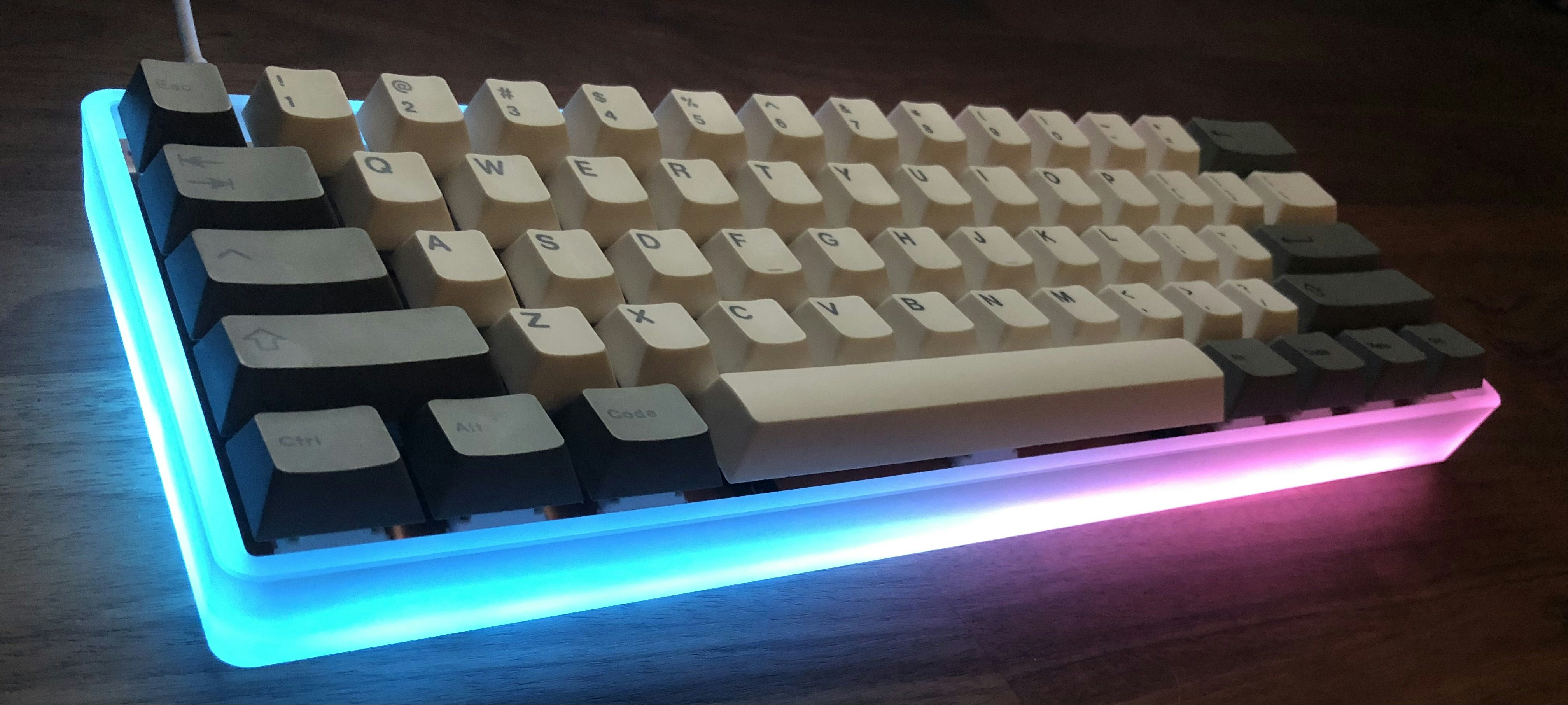 these keycaps look insane on my Drop Carina 60%