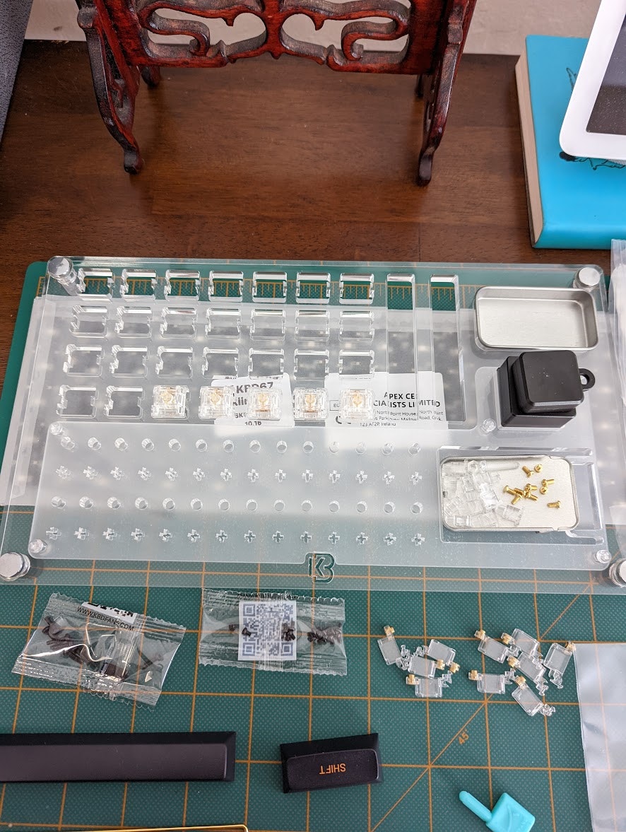 KeebMonkey Custom Acrylic Lube Station Kit | Mechanical Keyboards ...